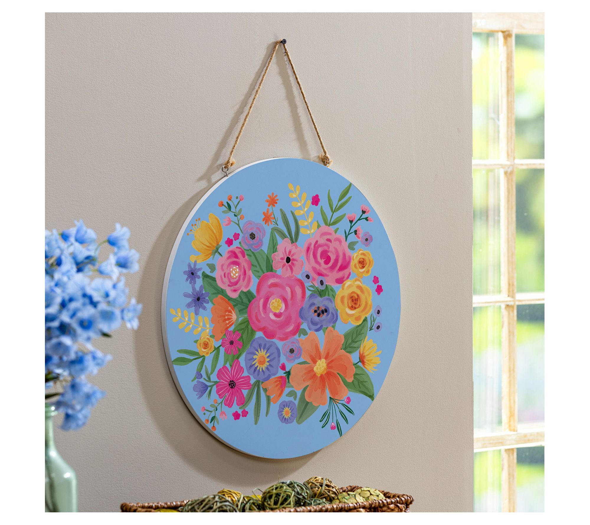 Evergreen 18" Spring Blossom Door Decor - QVC.com