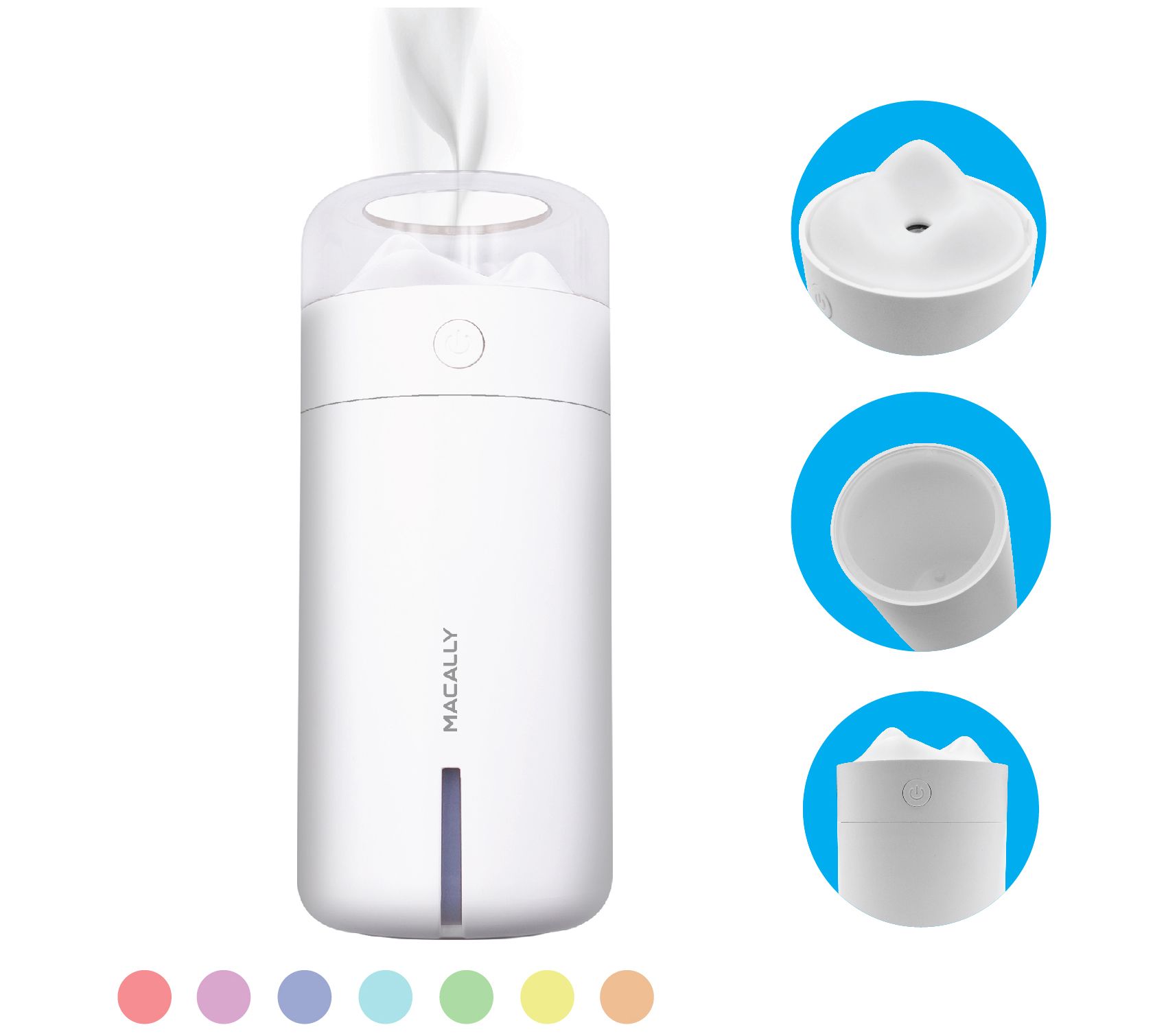 Ultra Sonic Portable Cool Mist Humidifier, Tall - QVC.com