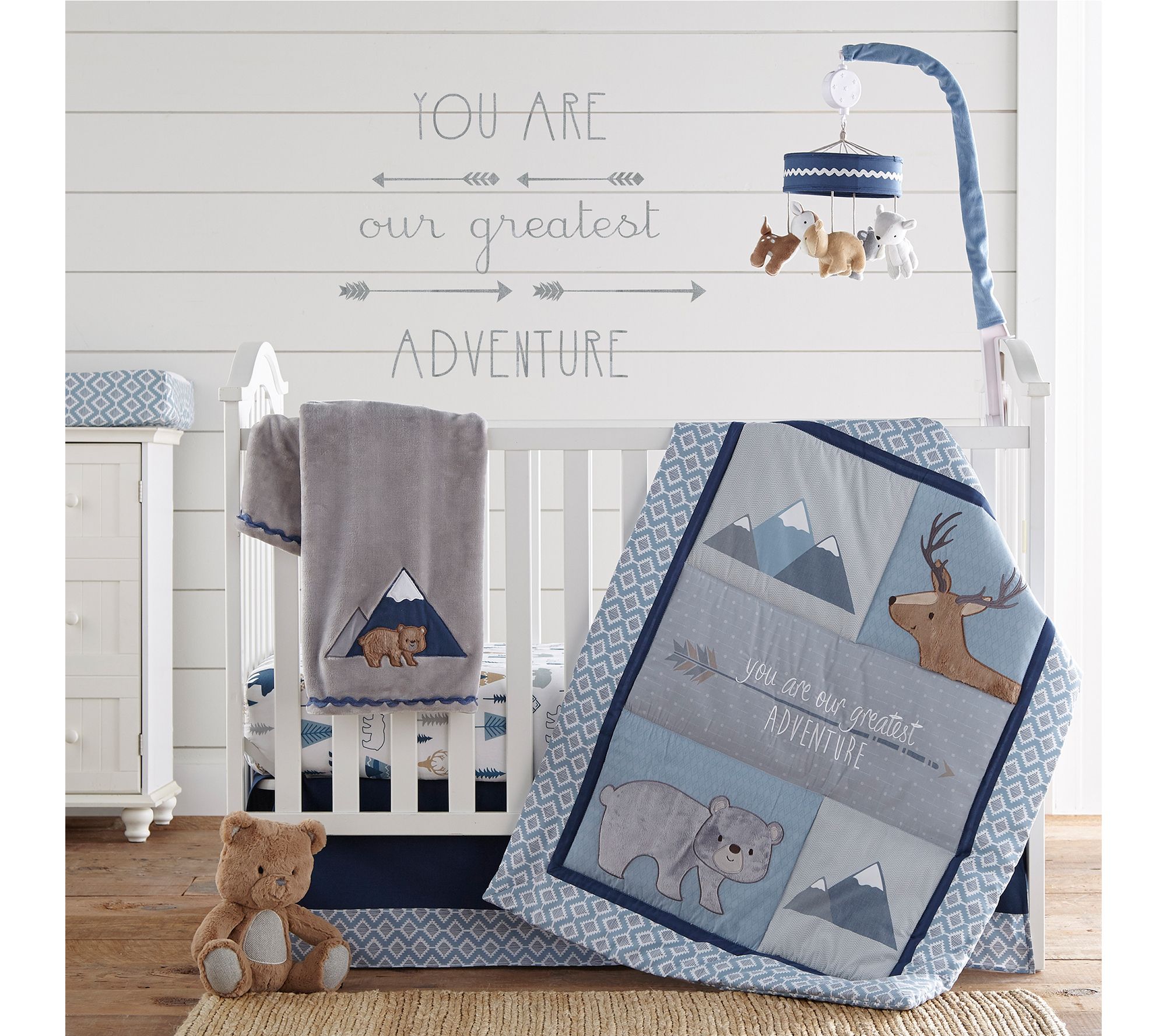 Levtex Baby Emerson Plush Blanket - QVC.com