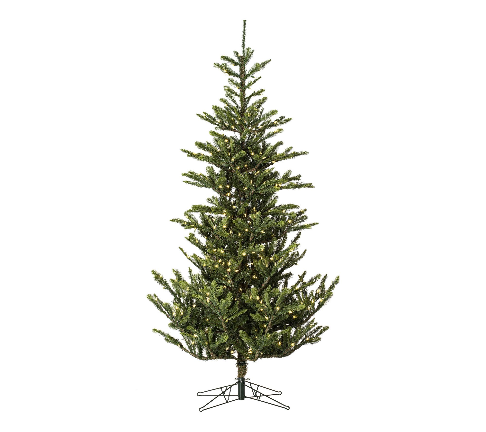 Vickerman 12' x 80" Alberta Spruce DuraLit 1300WW - QVC.com