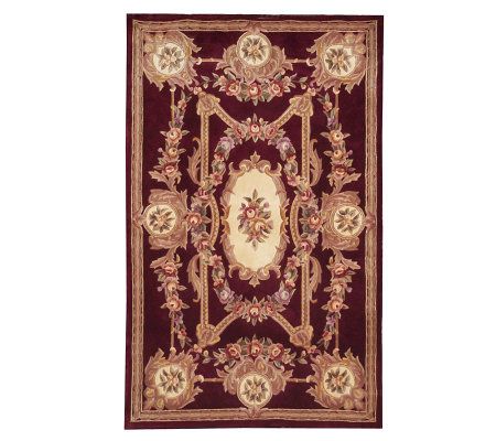 Royal Palace Regalia 7'6"x9'6" Wool Rug - QVC.com