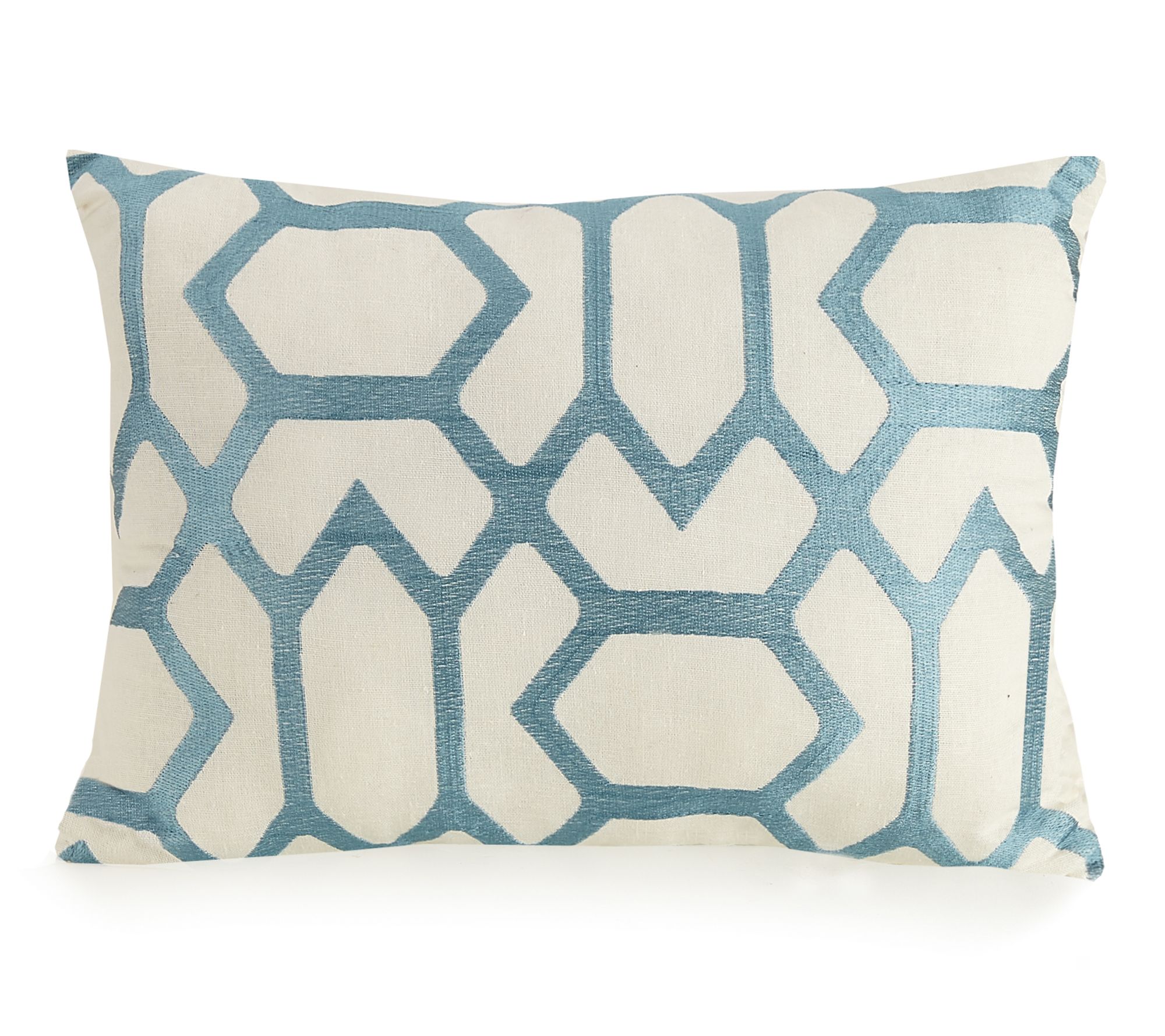 Jessica Simpson Bellisima Geo 12" x 16'' Pillow - QVC.com