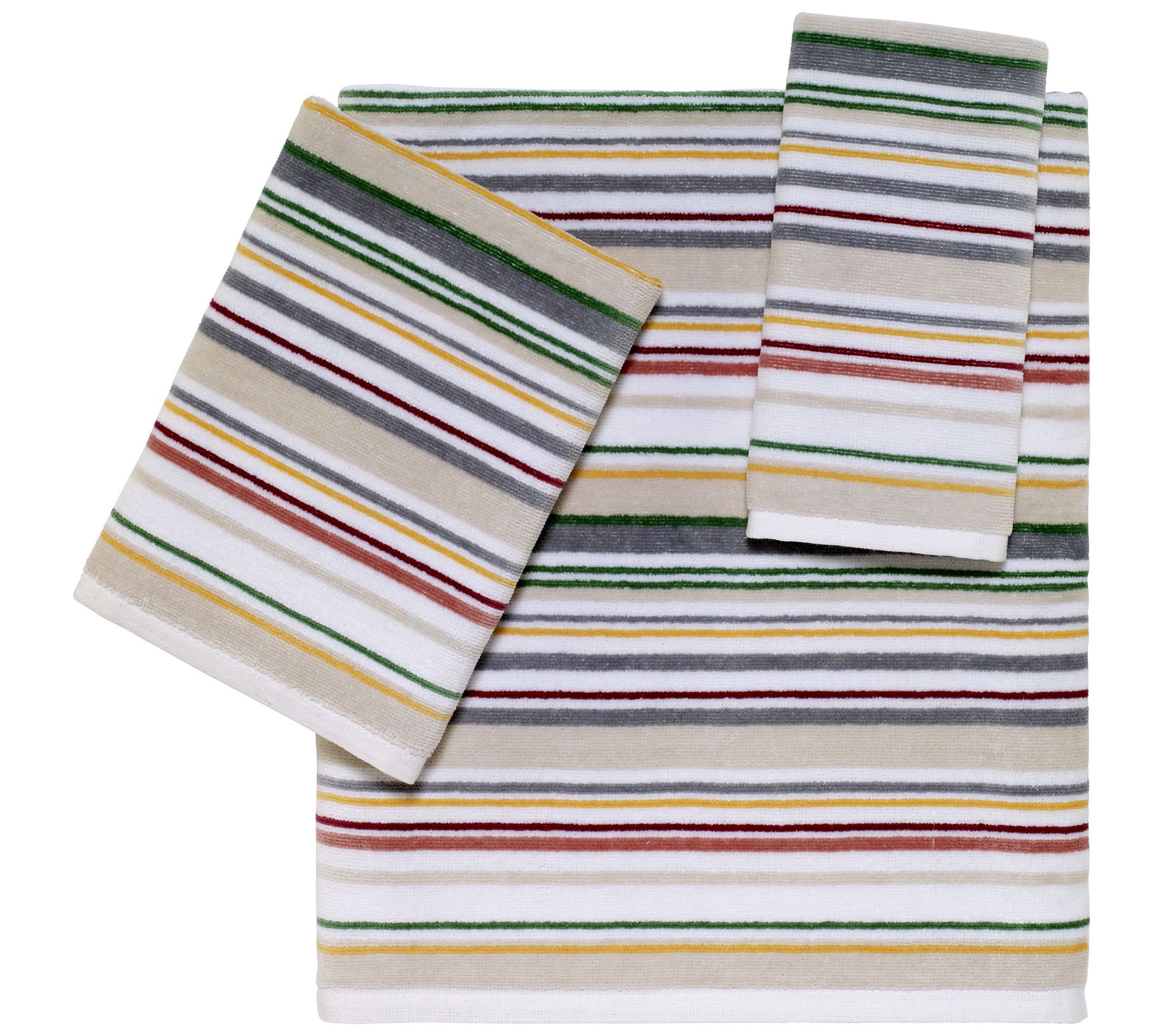 Avanti Linens Elenora 3-Piece Towel Set - QVC.com