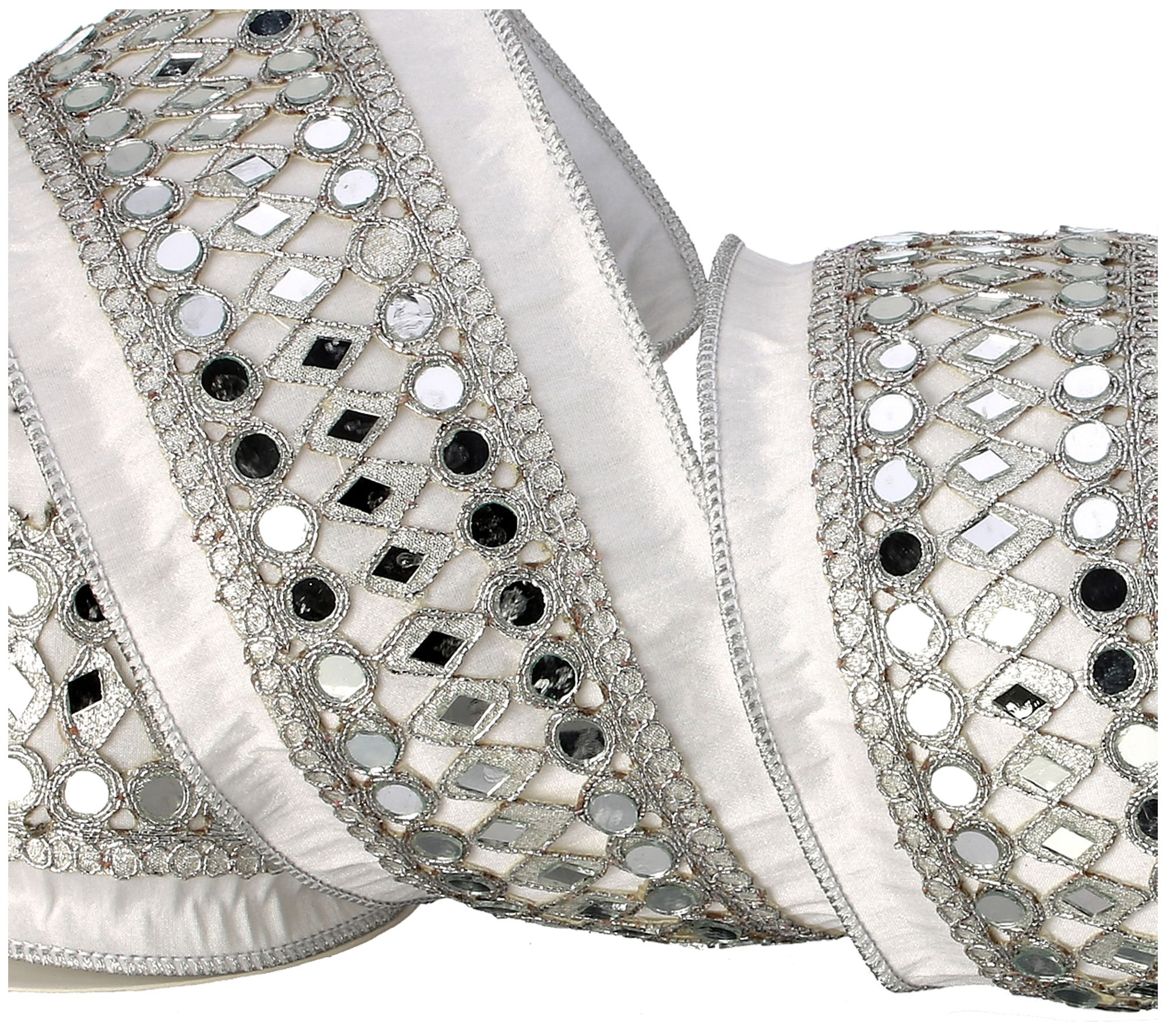 4x5" Mirror Trim Ribbonby Valerie - QVC.com