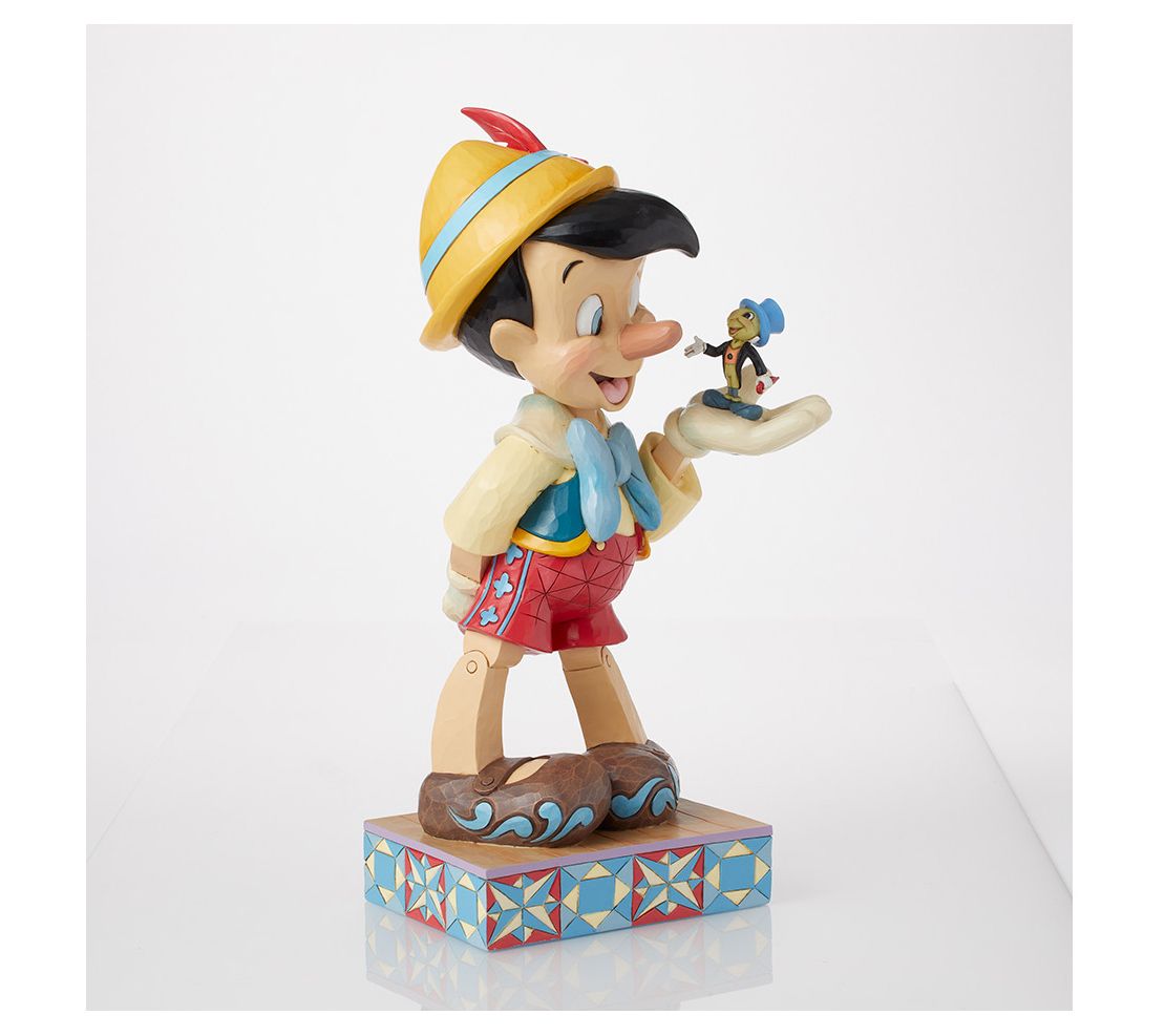 Jim Shore Disney Traditions Pinocchio Big Figurine 15in H - QVC.com