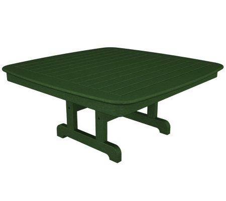 POLYWOOD Nautical 44" Conversation Table - QVC.com