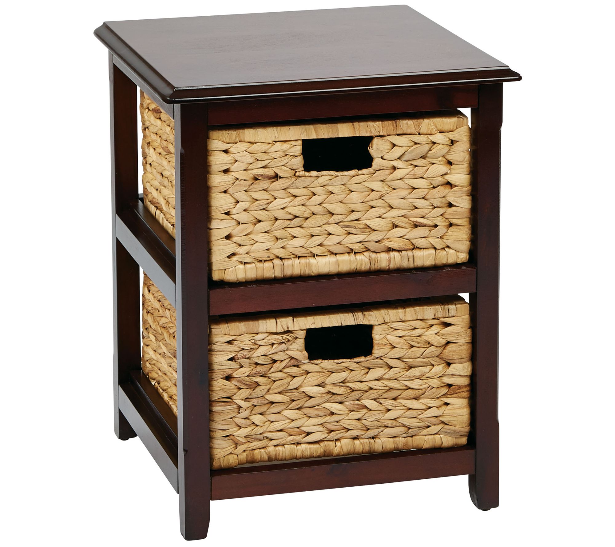 OSP Home Furnishings Seabrook Two-Tier StorageUnit - QVC.com