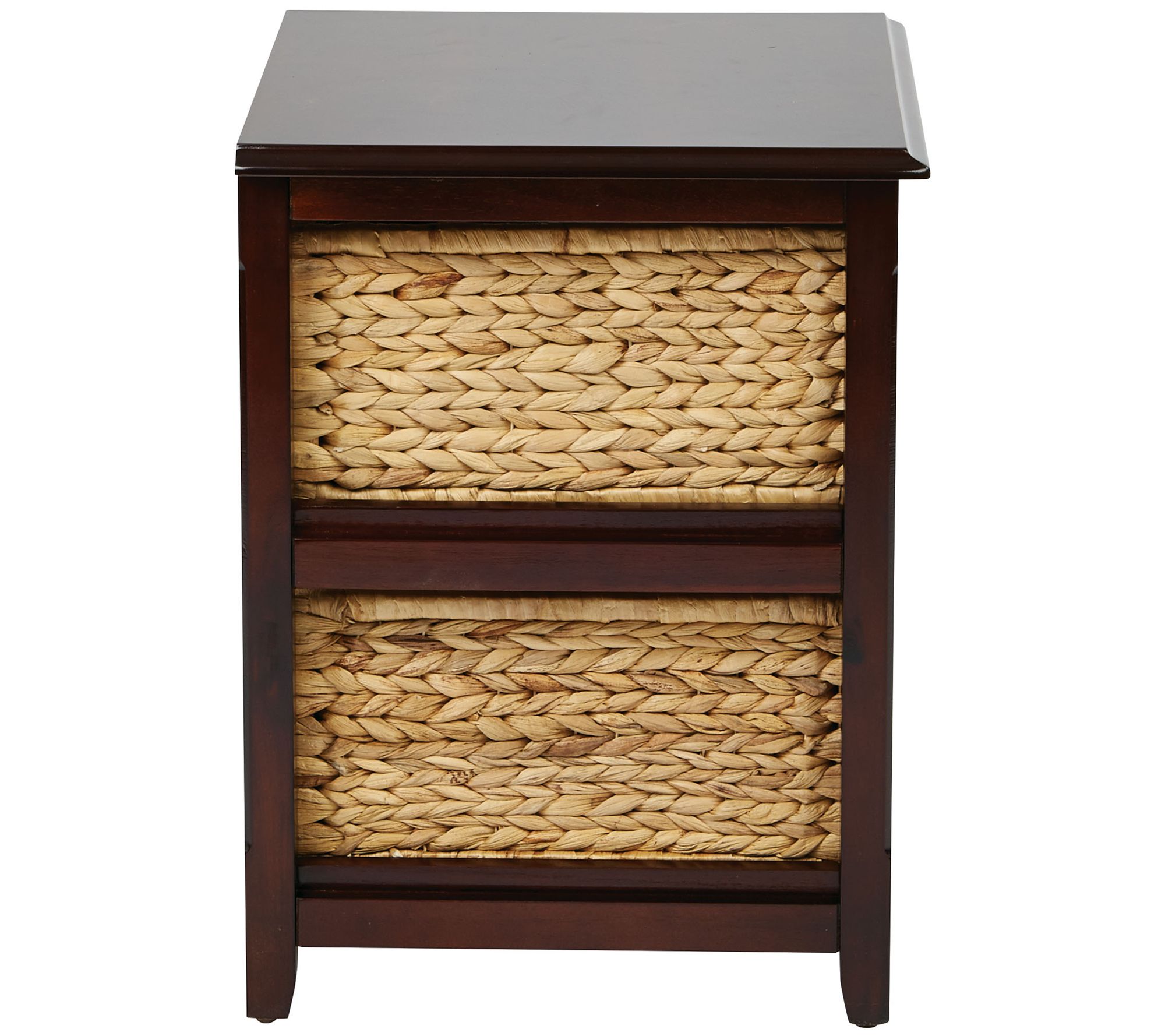 OSP Home Furnishings Seabrook Two-Tier StorageUnit - QVC.com