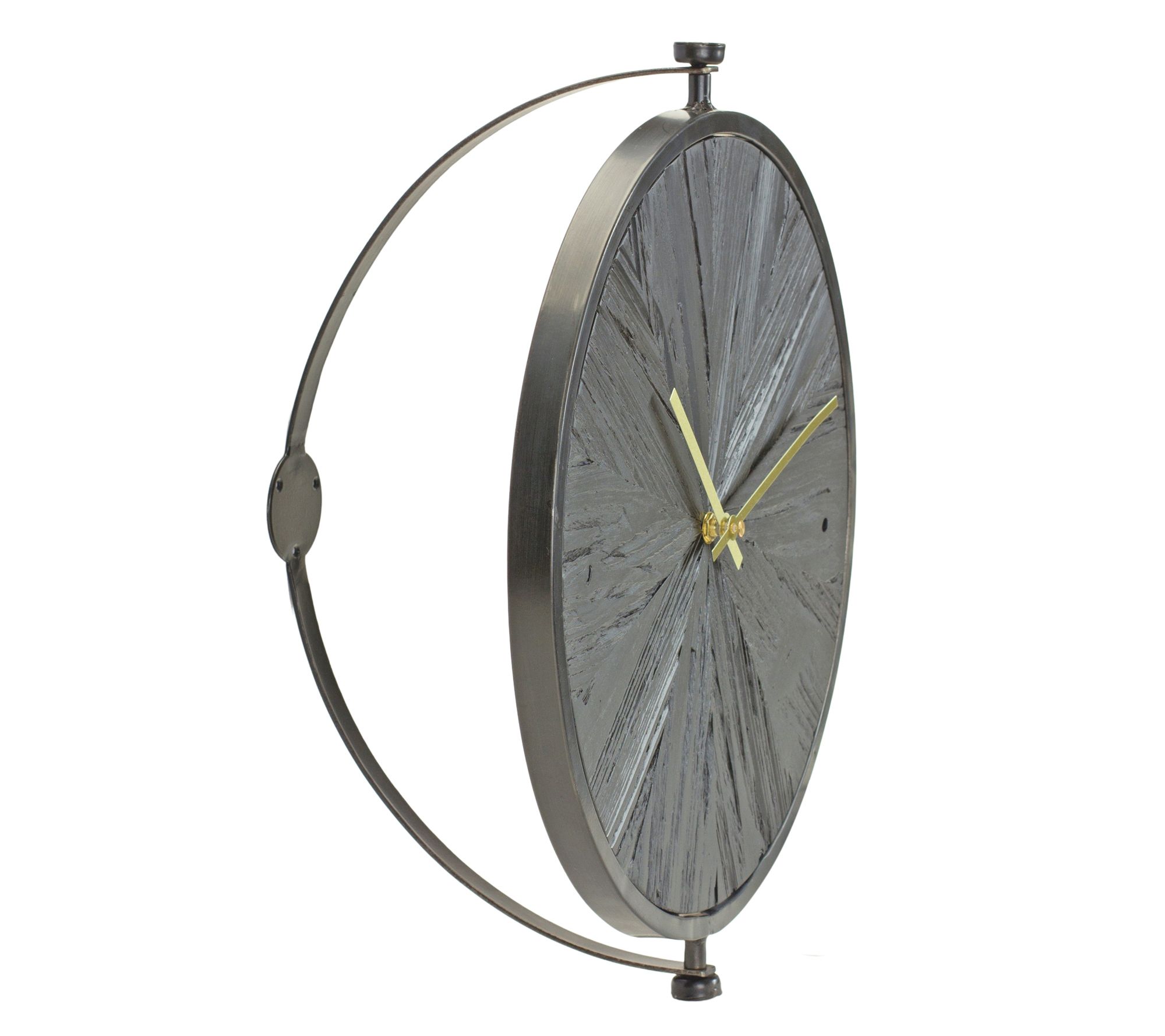Melrose Numberless Matte Wooden Wall Clock - QVC.com