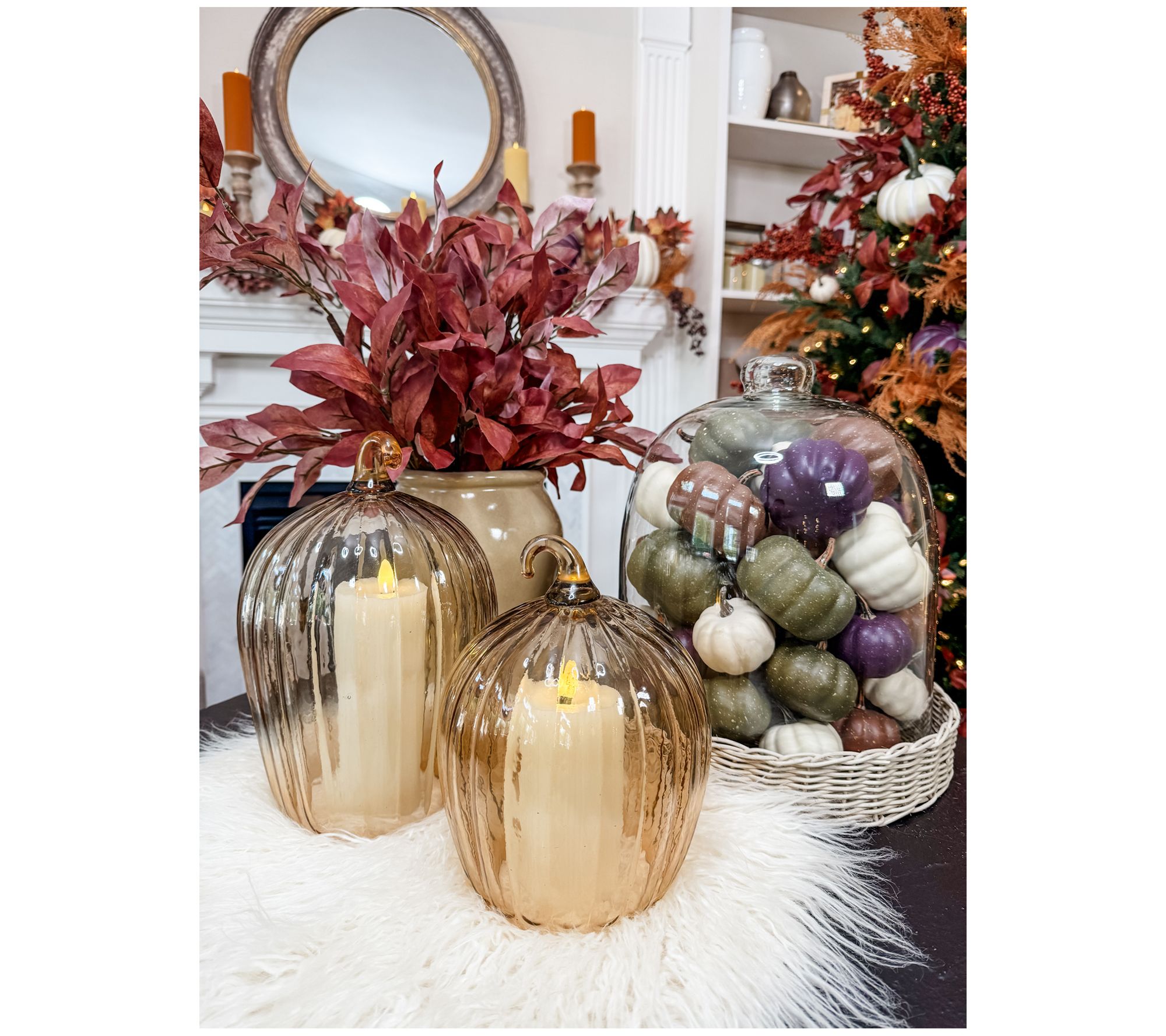 Simply Stunning Set of 10 Mini Pumpkins by Janine Graff - QVC.com