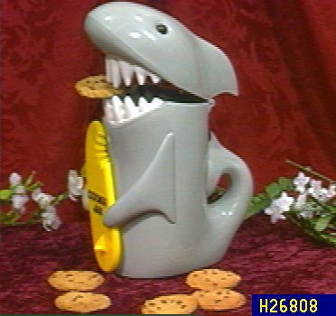 Shark Cookie Jar with Sound - QVC.com
