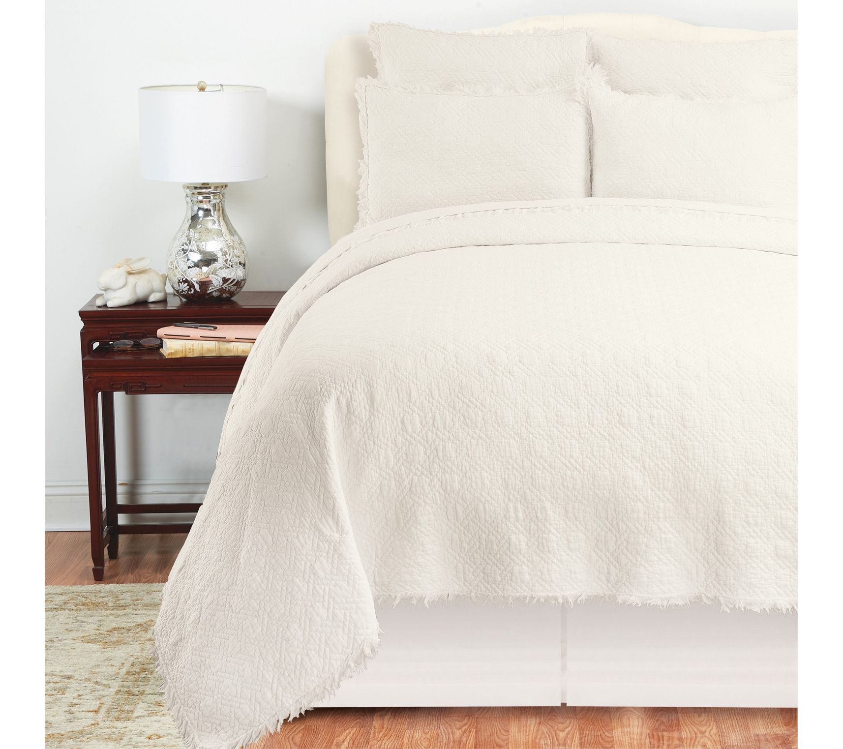C&F Home Trellis Full/Queen Quilt Set - QVC.com