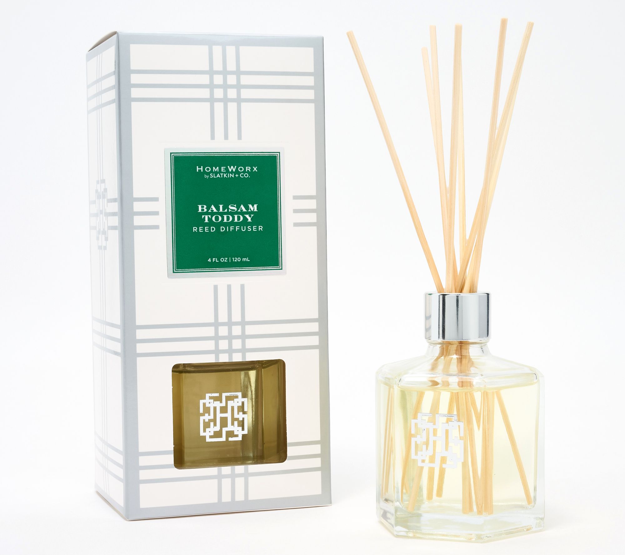 HomeWorx by Slatkin & Co. S/2 Balsam Toddy Reed Sticks - QVC.com