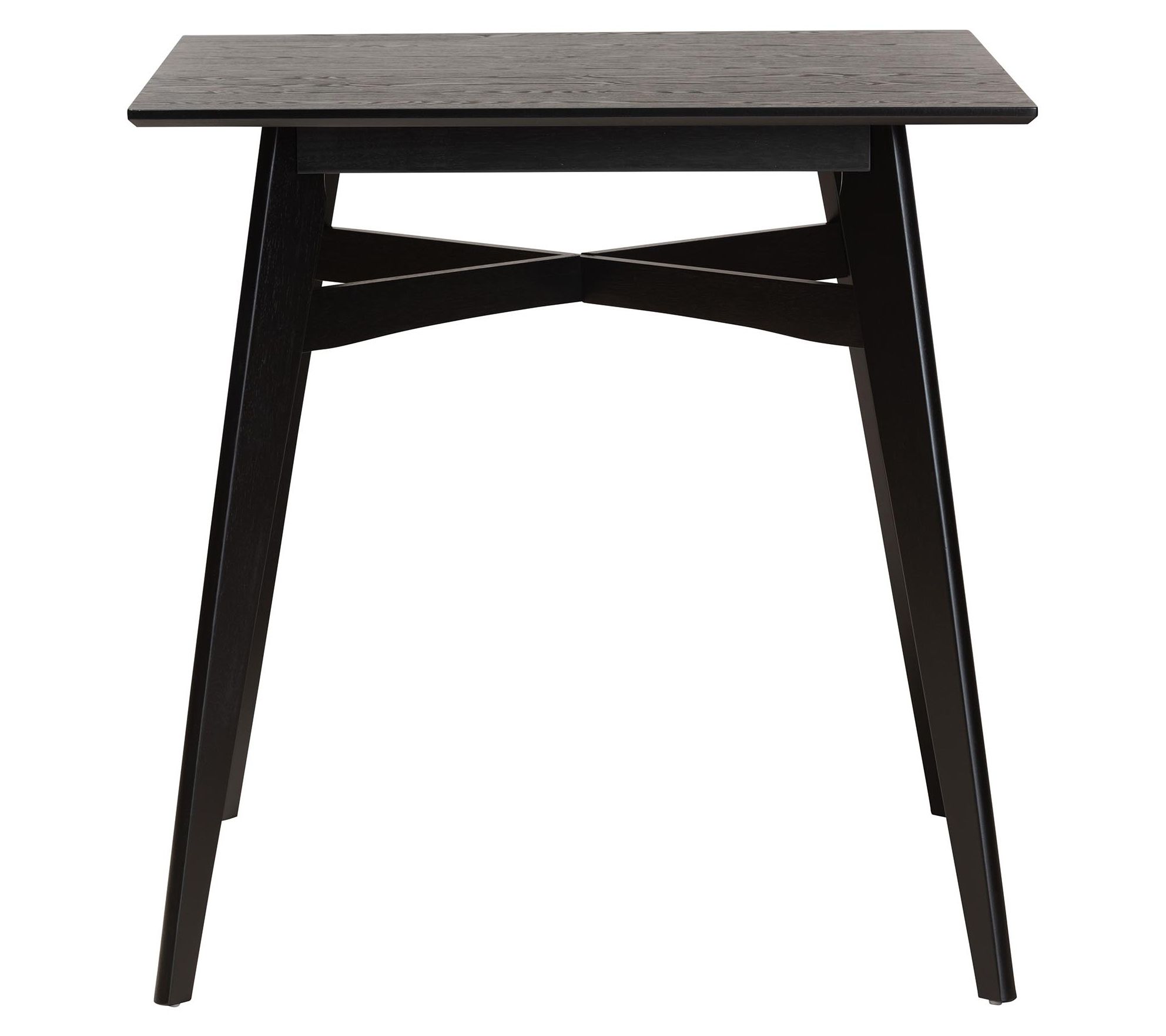 Baxton Studio Leena Wood Counter Height Pub Table - QVC.com