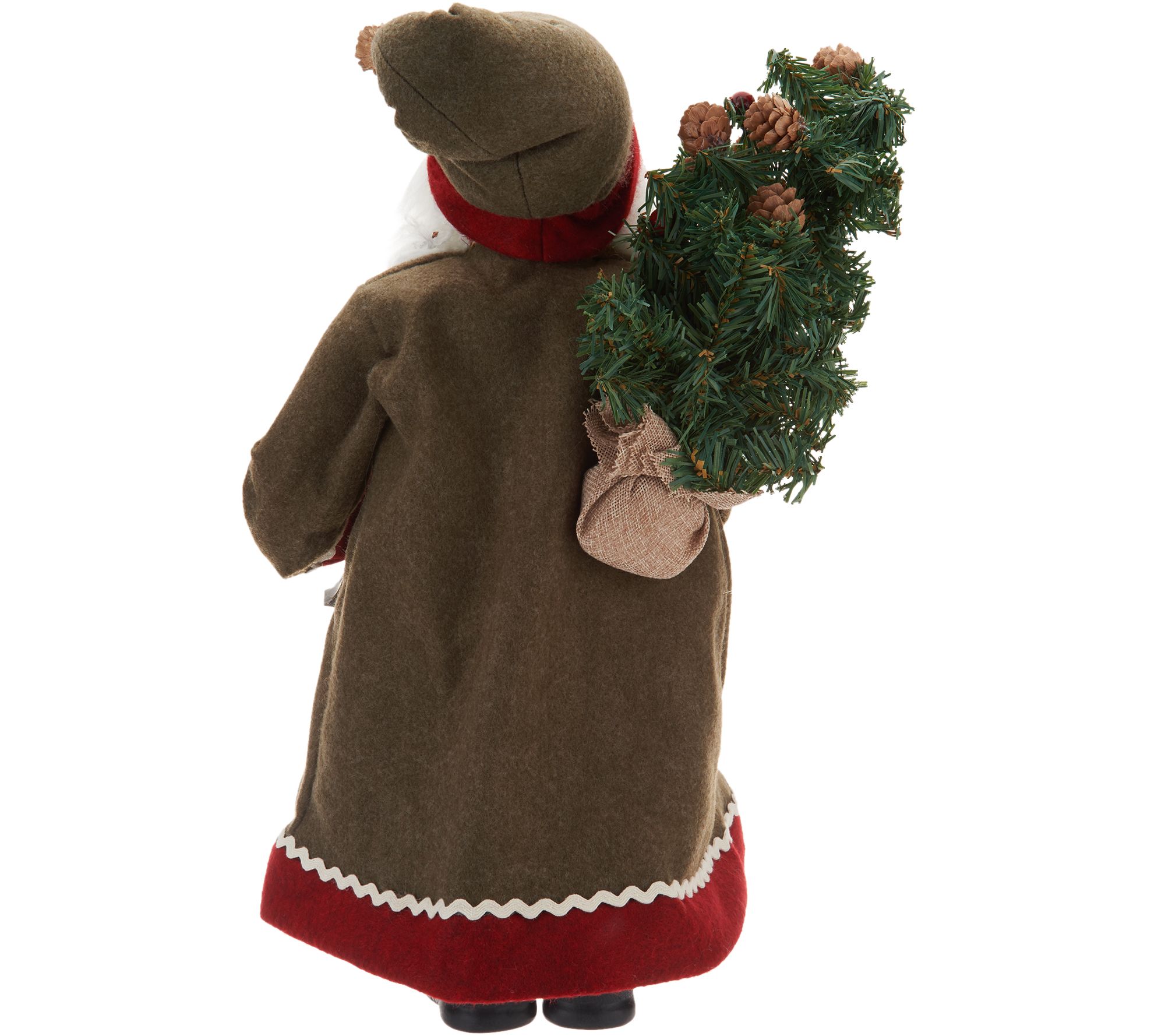 Choice of 19" Decorative Santa by Valerie - QVC.com