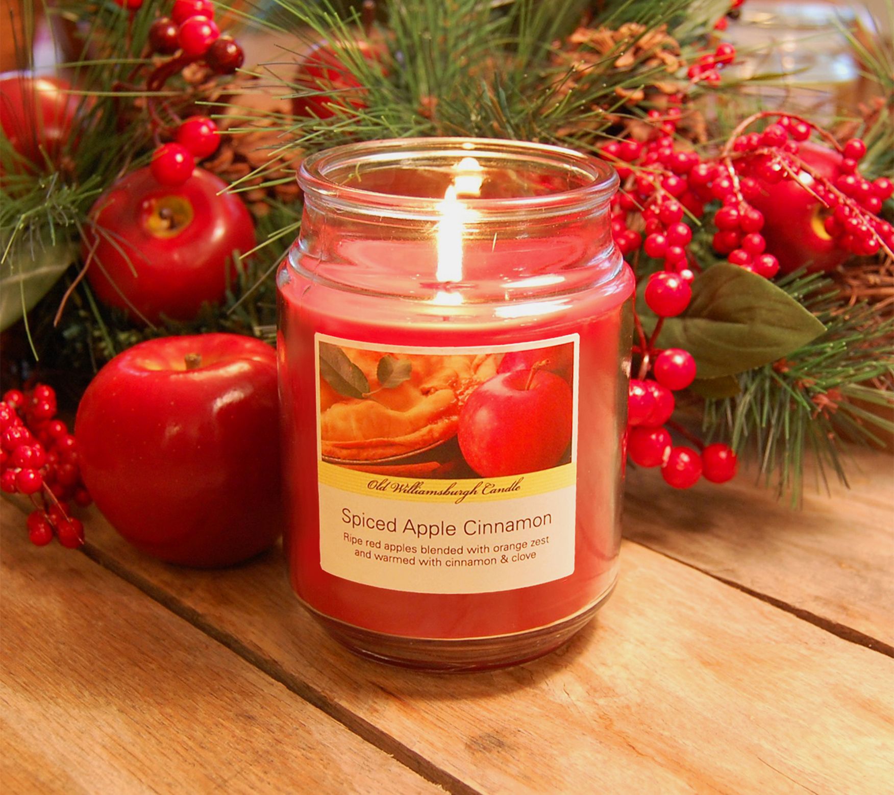 LumaBase 18 oz Holiday Scented Candles Set Of3 QVC