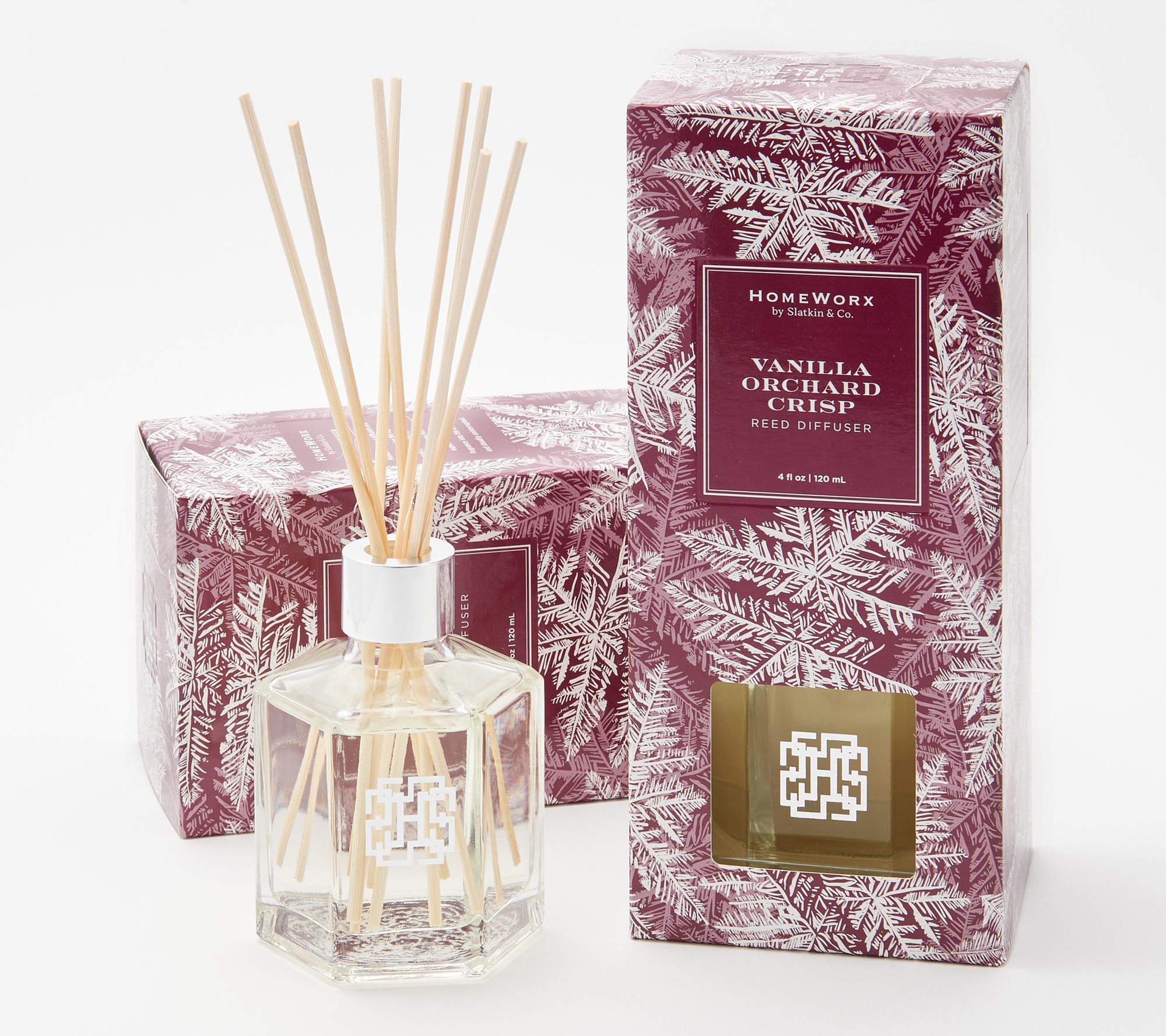 "As Is" HomeWorx by Slatkin & Co. S/2 Vanilla Reed Sticks - QVC.com