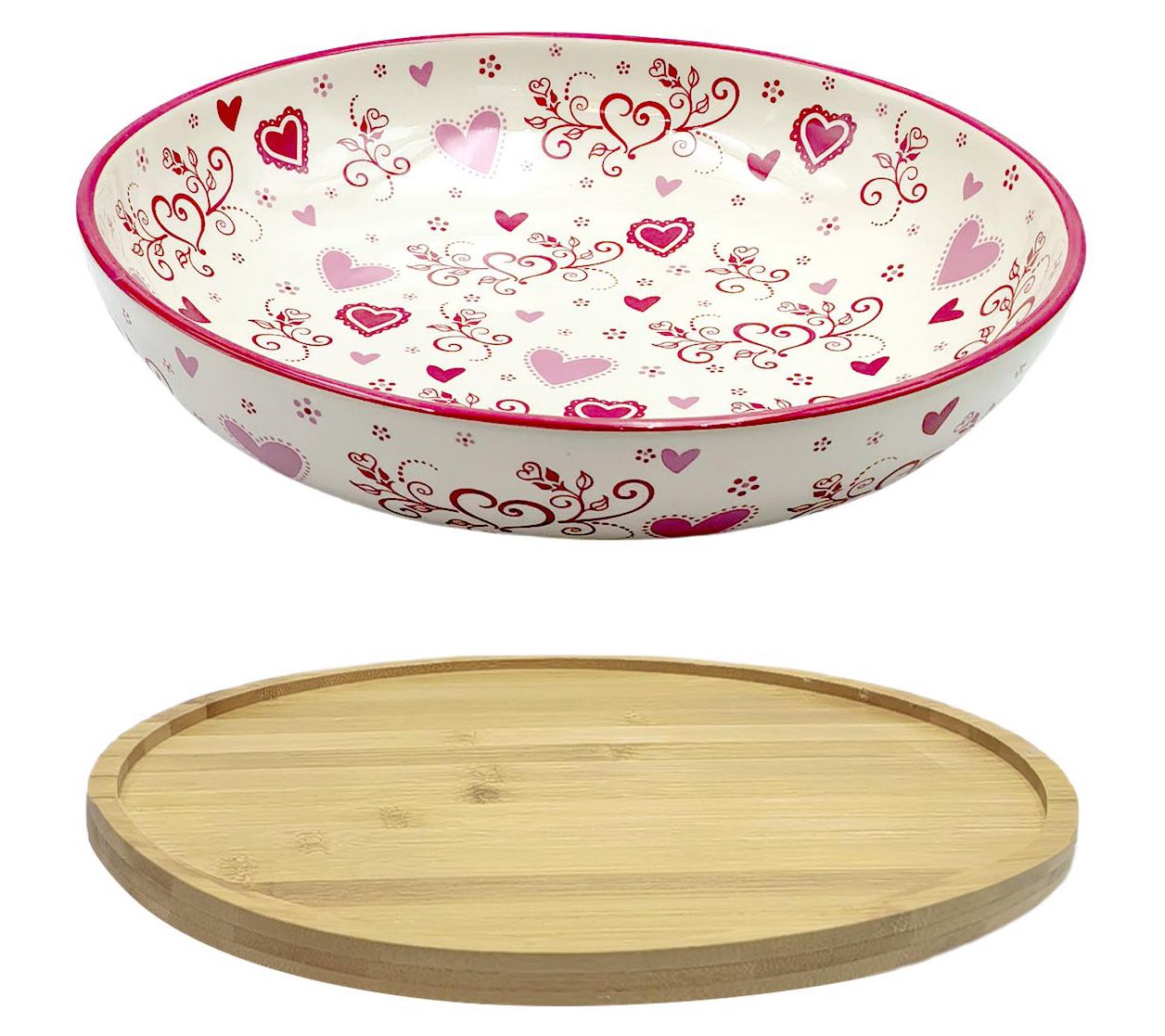Temp-tation Seasonal 13" Lazy Susan with 4-qt Bowl - QVC.com