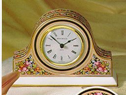 Wedgwood - Clio - Dome Mantle Clock - 4.5" - QVC.com