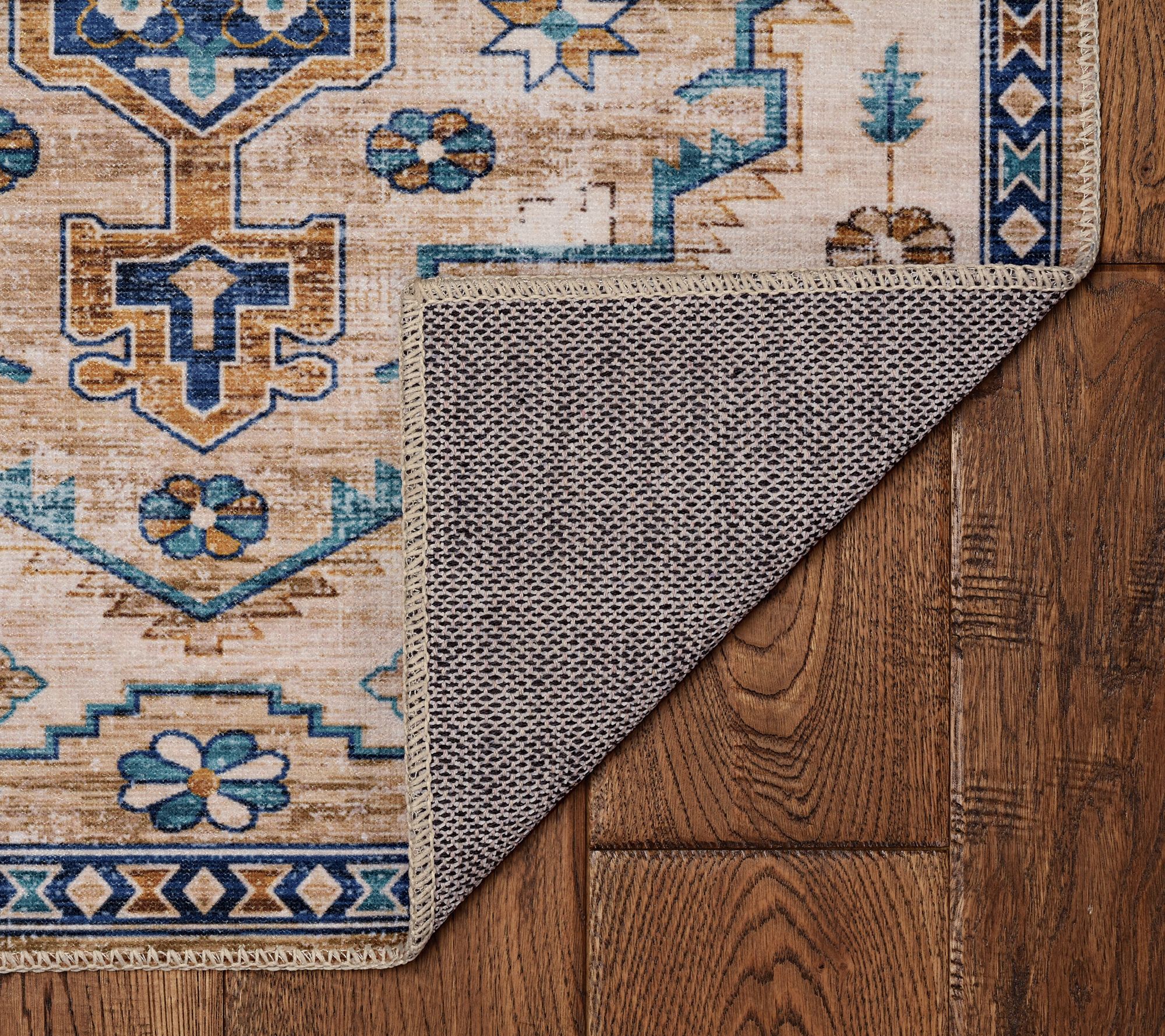 Linon Home Von Washable 5'x7' Indoor Non-Slip Decorative Rug - QVC.com