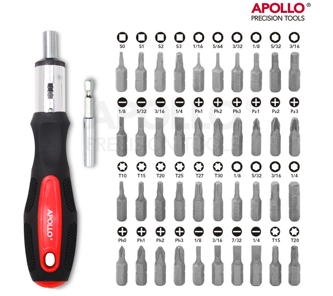 Apollo Tools 161-Piece Tool Kit with 4.8-Volt Screwdriver - QVC.com