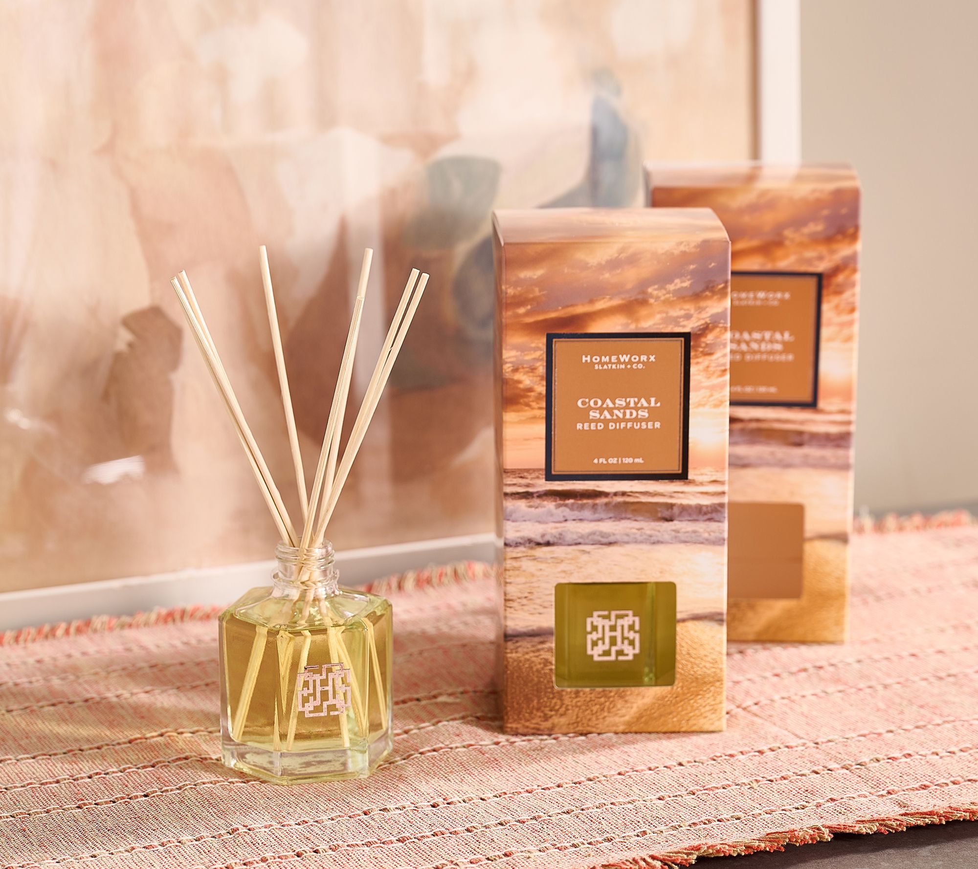 "As Is" HomeWorx by Slatkin + Co. Set (2) Coastal Sands Diffusers - QVC.com