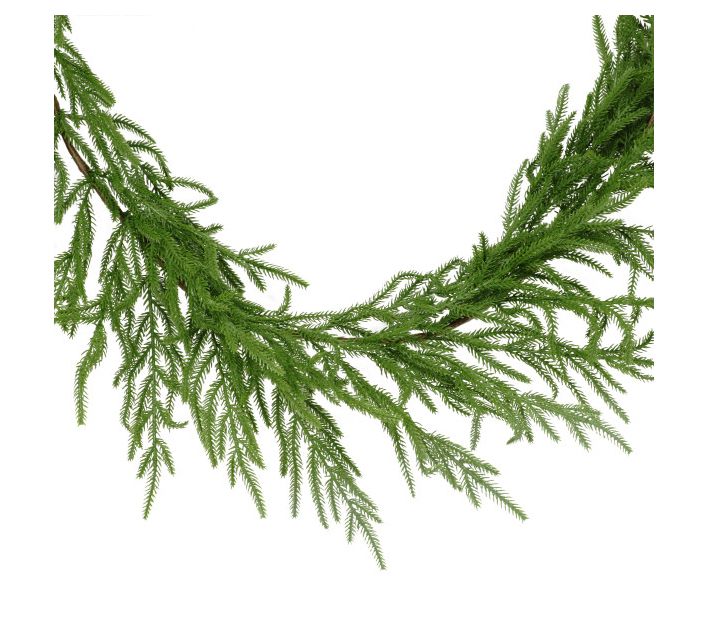 Puleo International 9ft x 10in Soft PE Garland - QVC.com