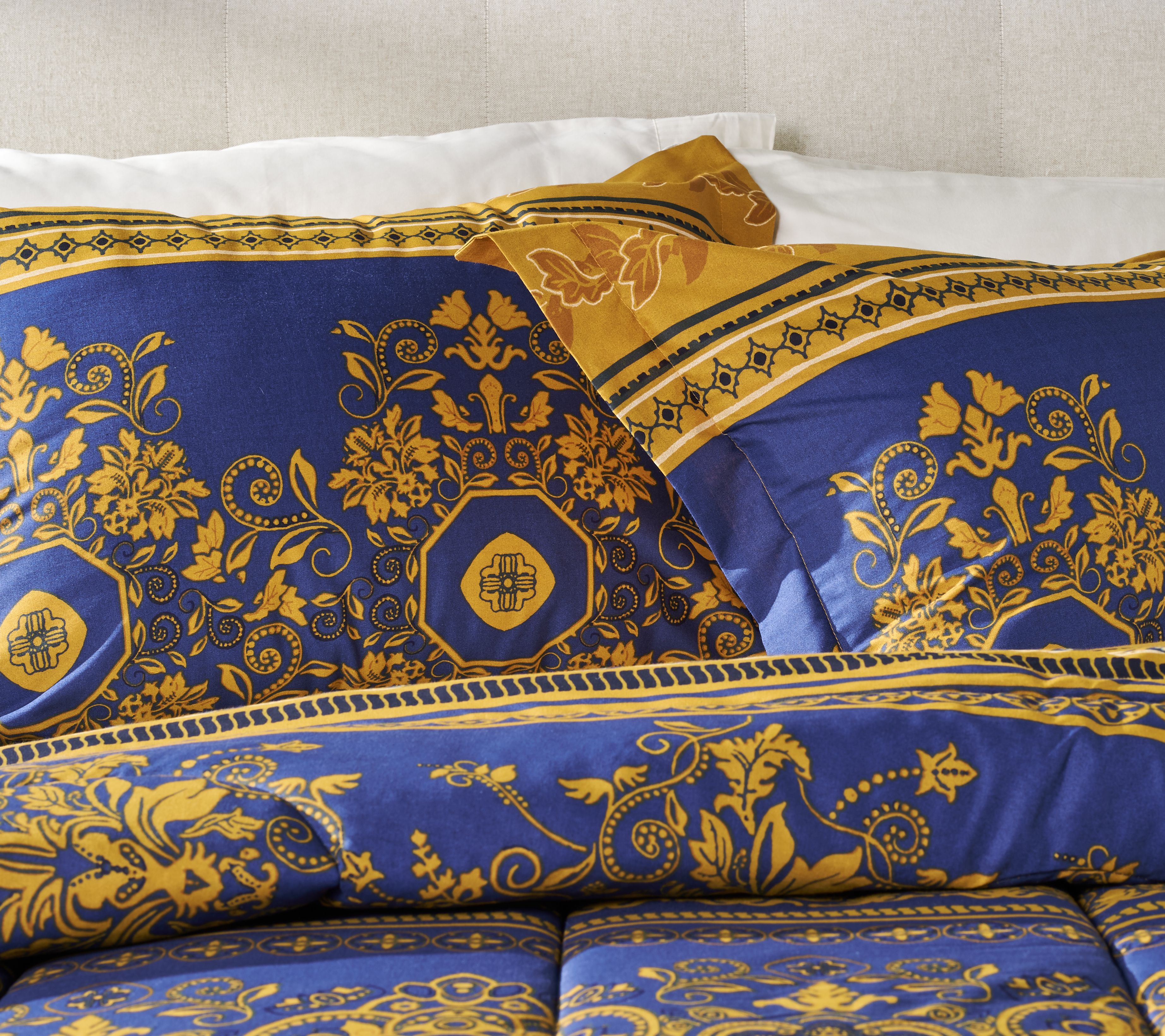 Celtic European Design Full Comforter Set with Two Shams - QVC.com