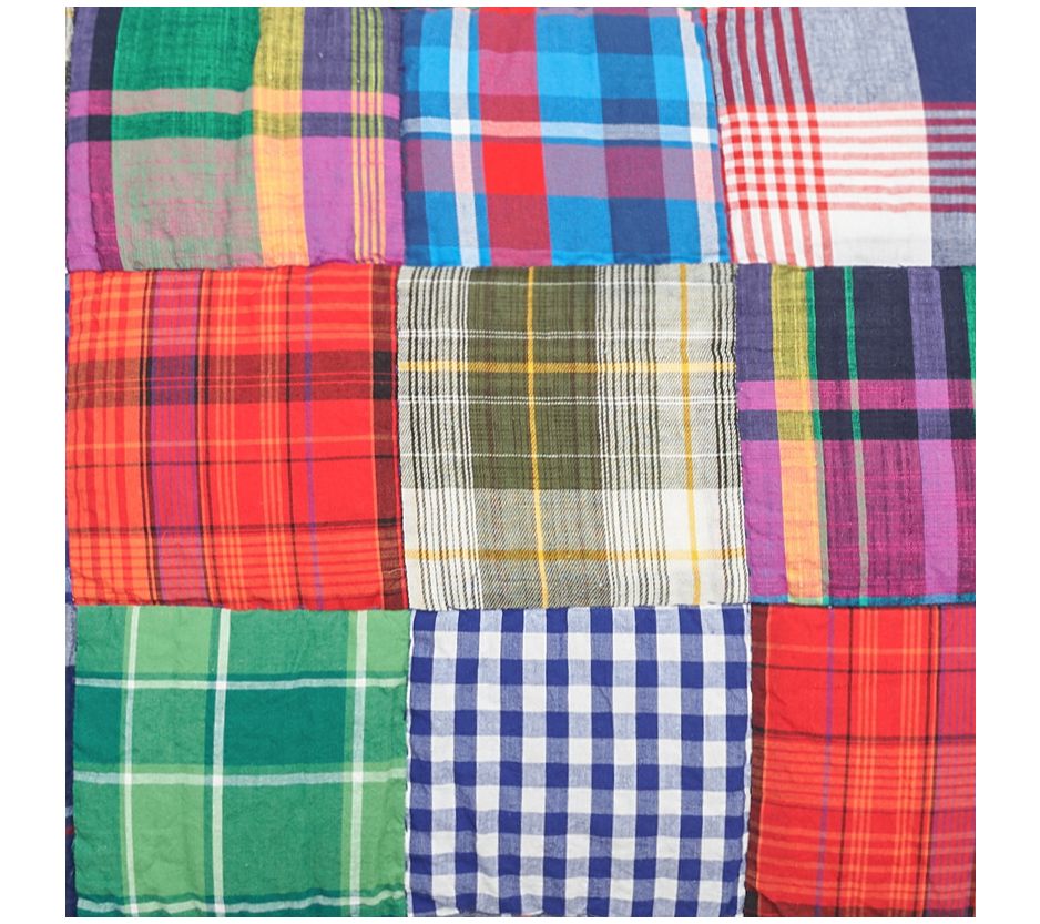 102" x 118" Madras Plaid 1-Piece Queen Bedspread by Valerie - QVC.com