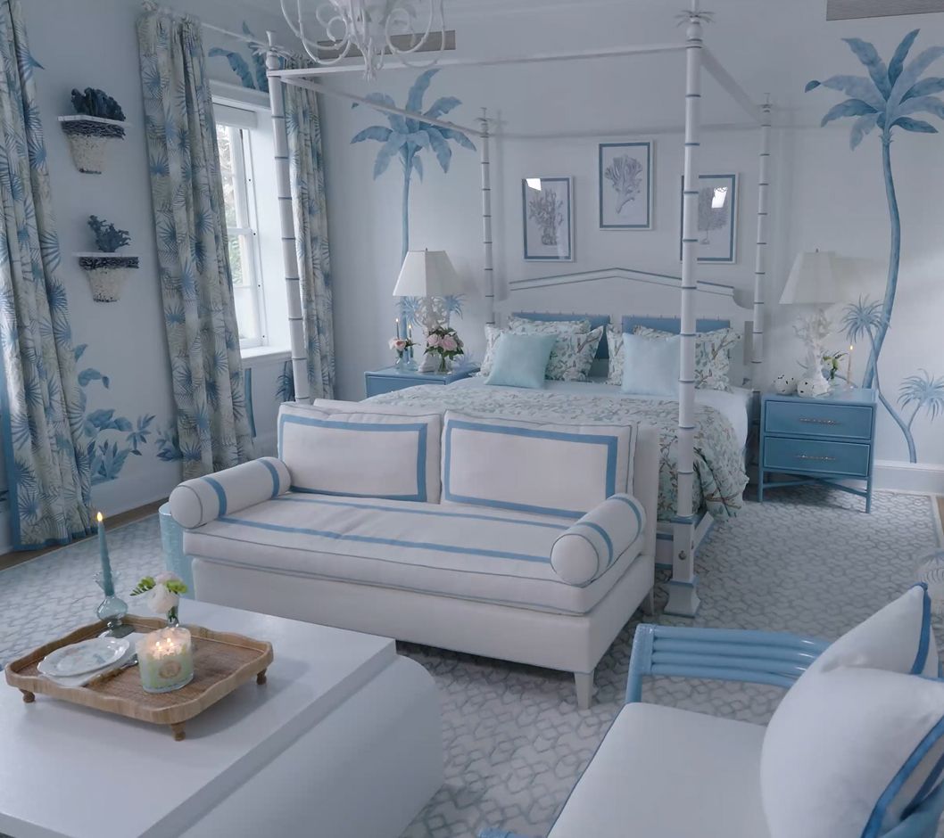 Mrs. H by Dee Hilfiger Set of 2 Large & Small Rattan Trays - QVC.com