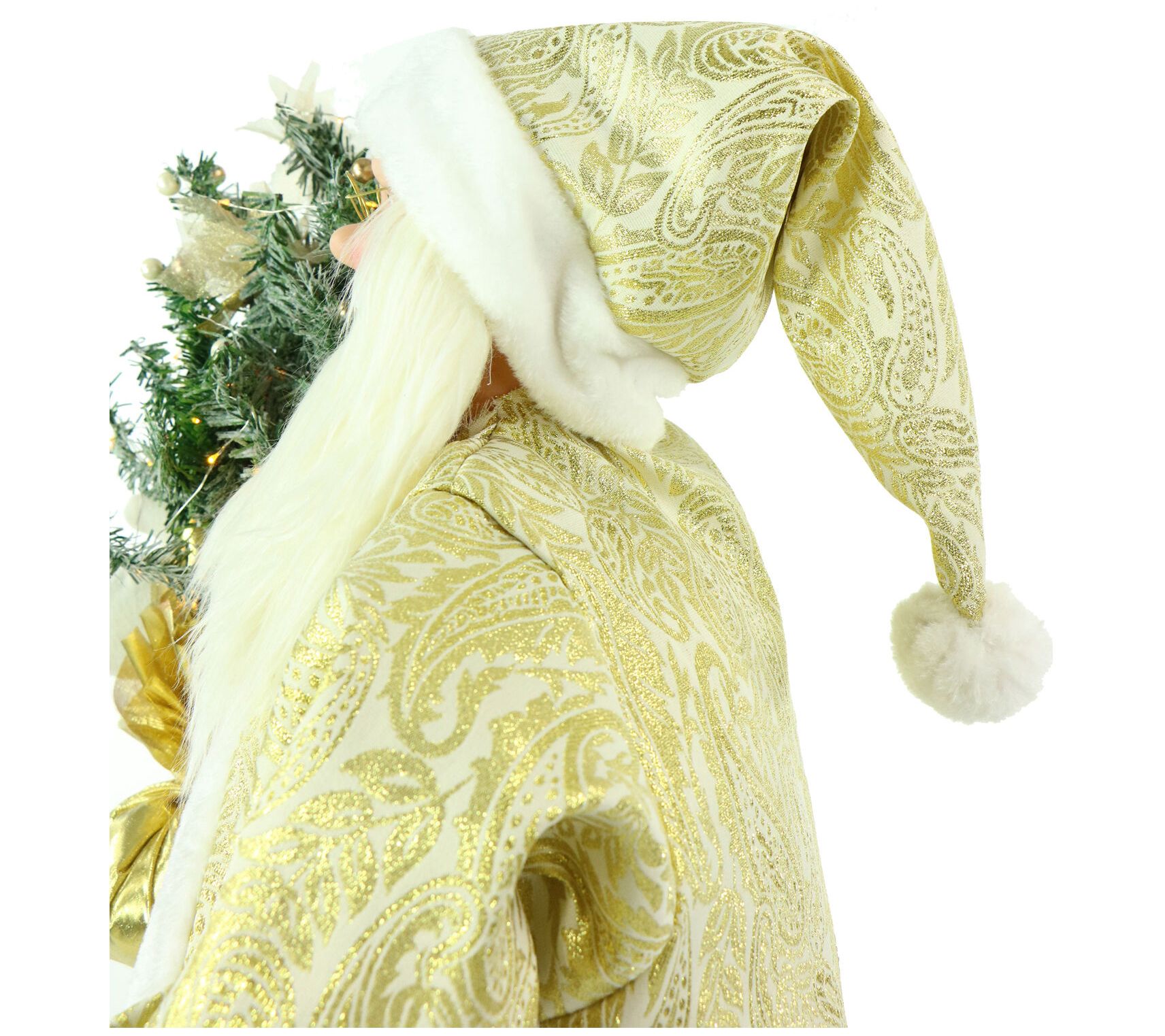 Christmas Time 3-Ft Music and Motion Santa Claus - QVC.com