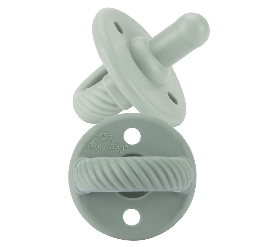 Itzy Ritzy Sweetie Soother Agave Pacifier Start er Kit - QVC.com