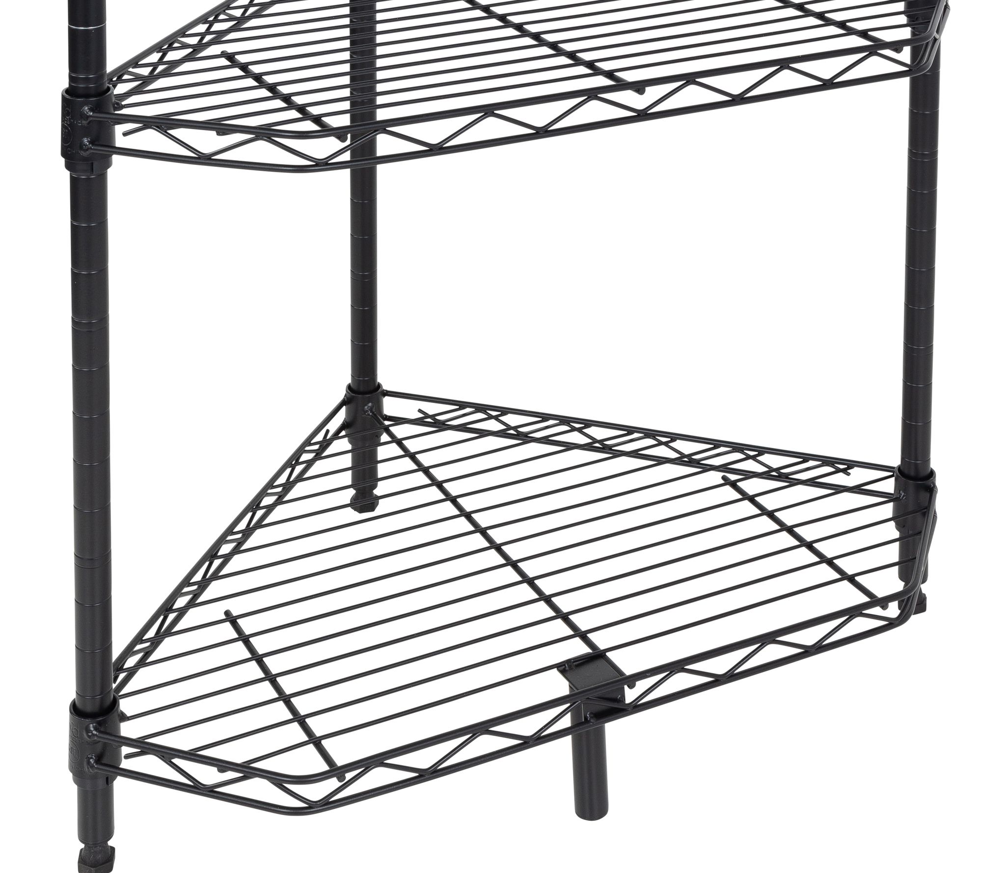 Honey-Can-Do 6-Tier Compact Triangle Corner Shelving Unit - QVC.com