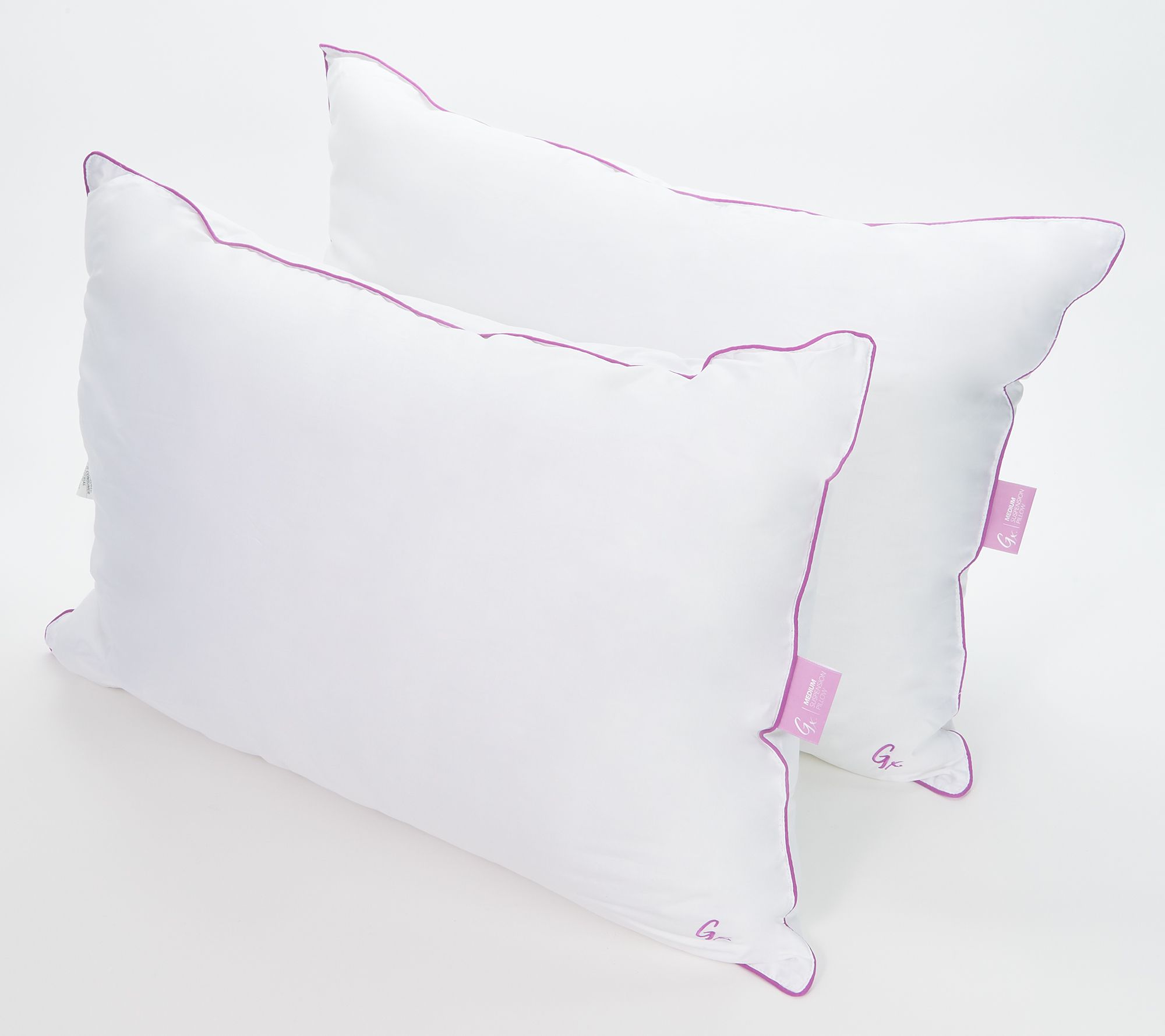 GX Suspension Set of 2 Standard/Queen or King Pillows - QVC.com