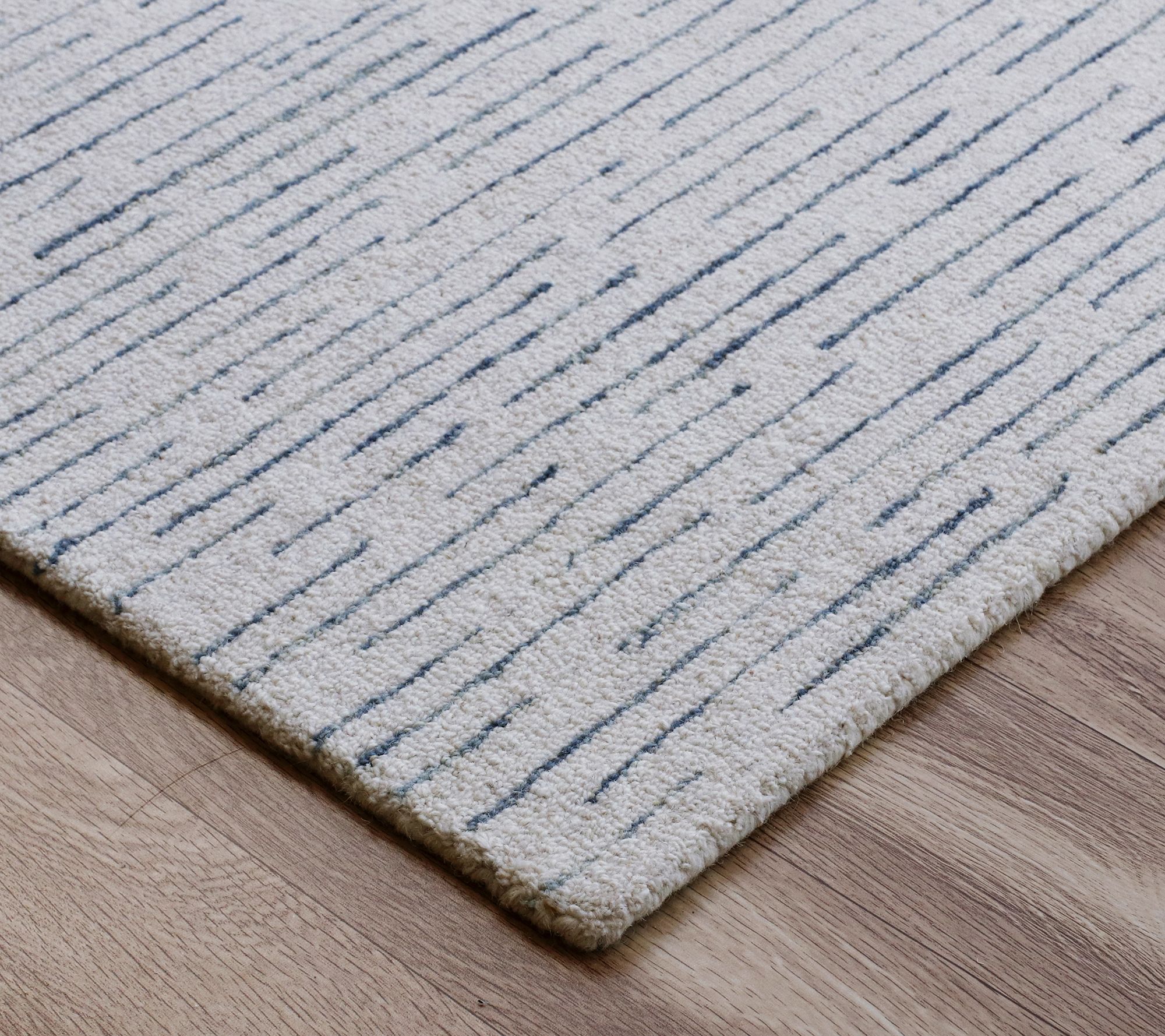 Ox Bay Contemporary Brushstroke 5' x 7'9" Striped Area Rug - QVC.com