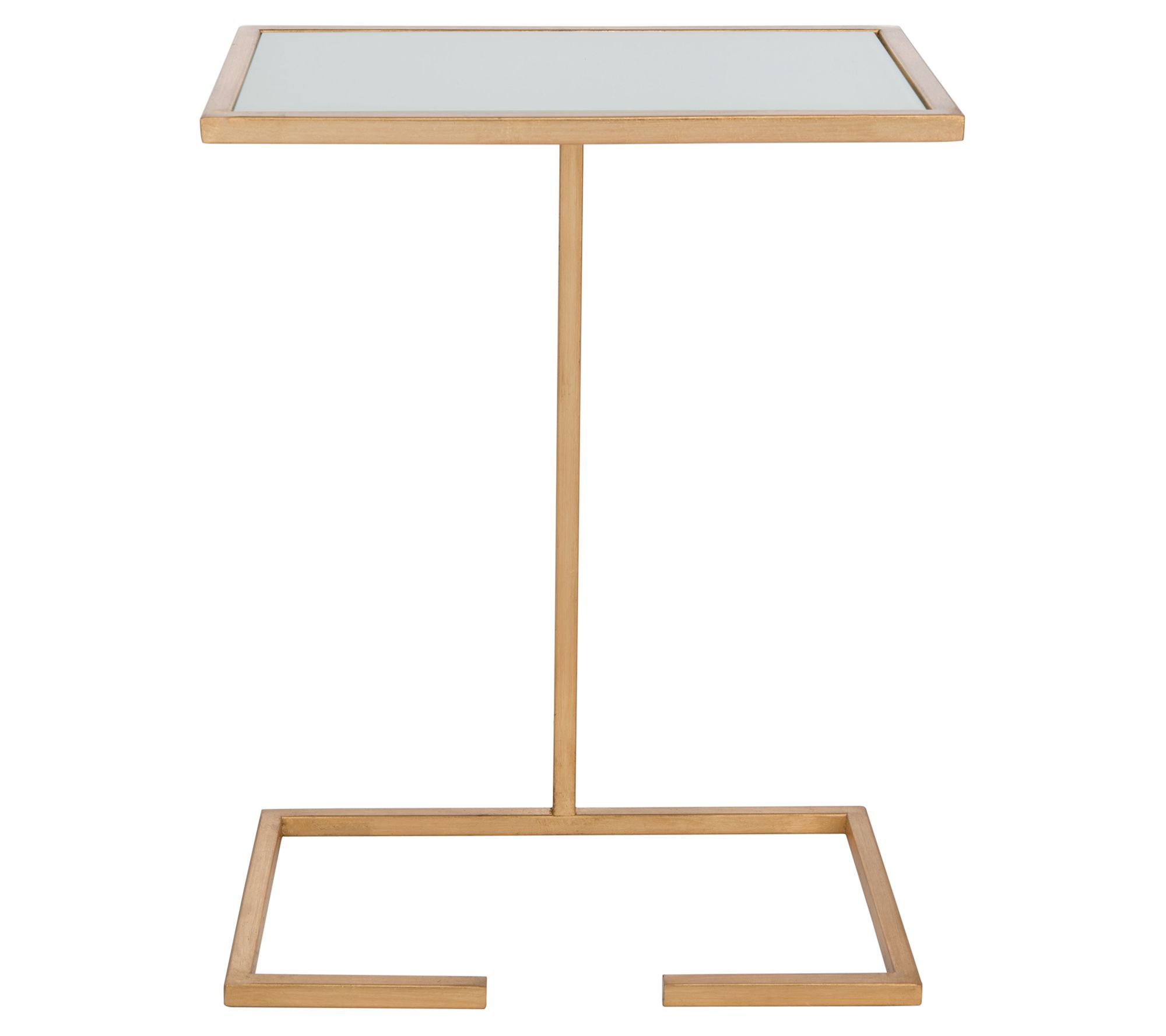 Safavieh Neil Gold Leaf Accent Table - QVC.com