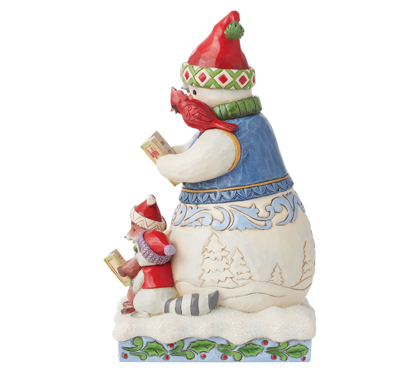 Jim Shore Snowman & Animals Caroling - QVC.com