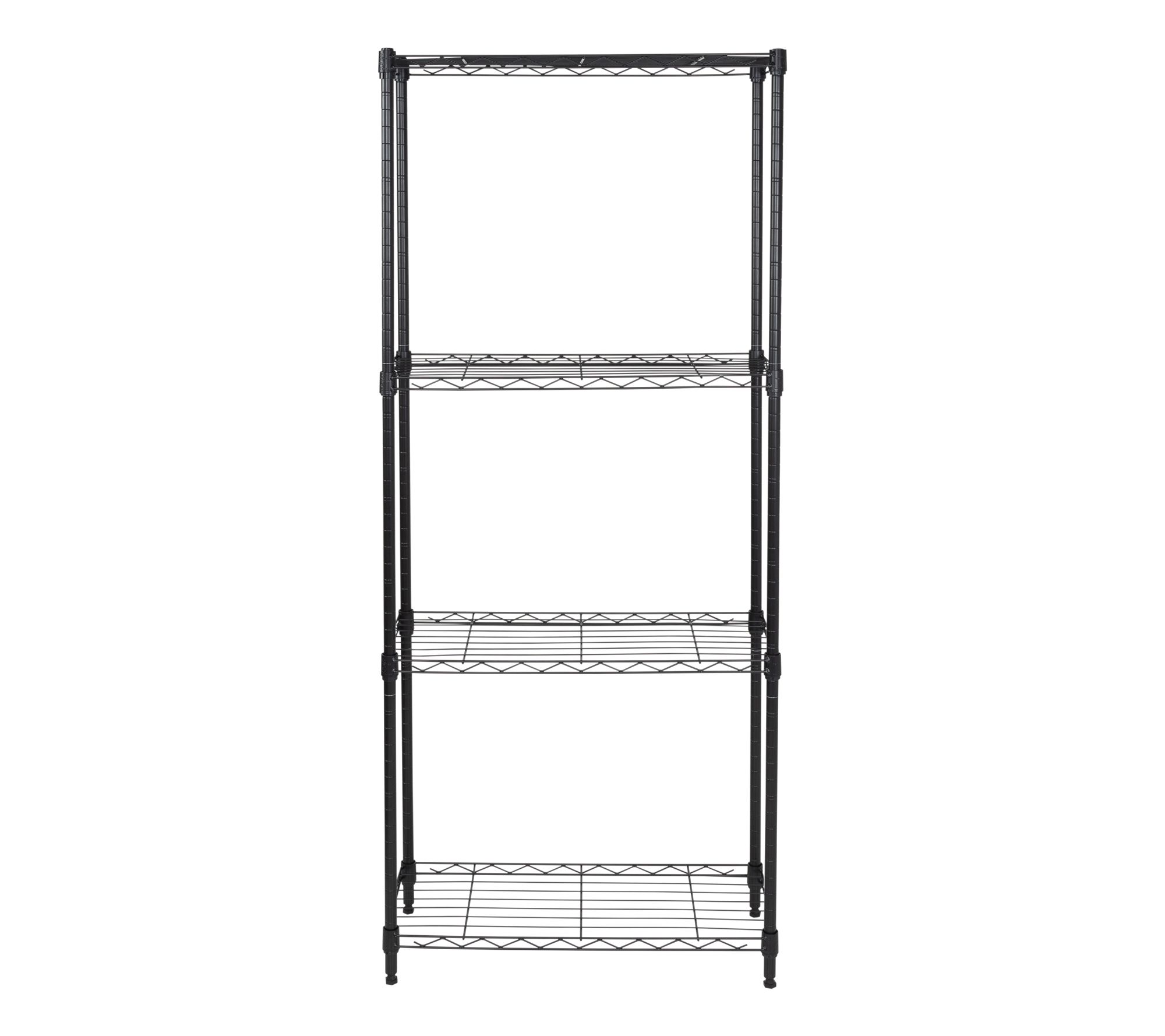 Honey-Can-Do 4-Tier Slim Profile Shelving Unit - QVC.com