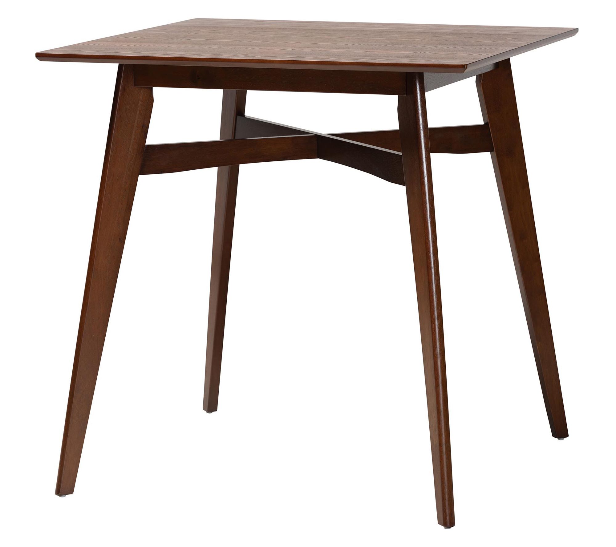 Baxton Studio Darrion Grey Fabric and Wood 5-Piece Pub Set - QVC.com