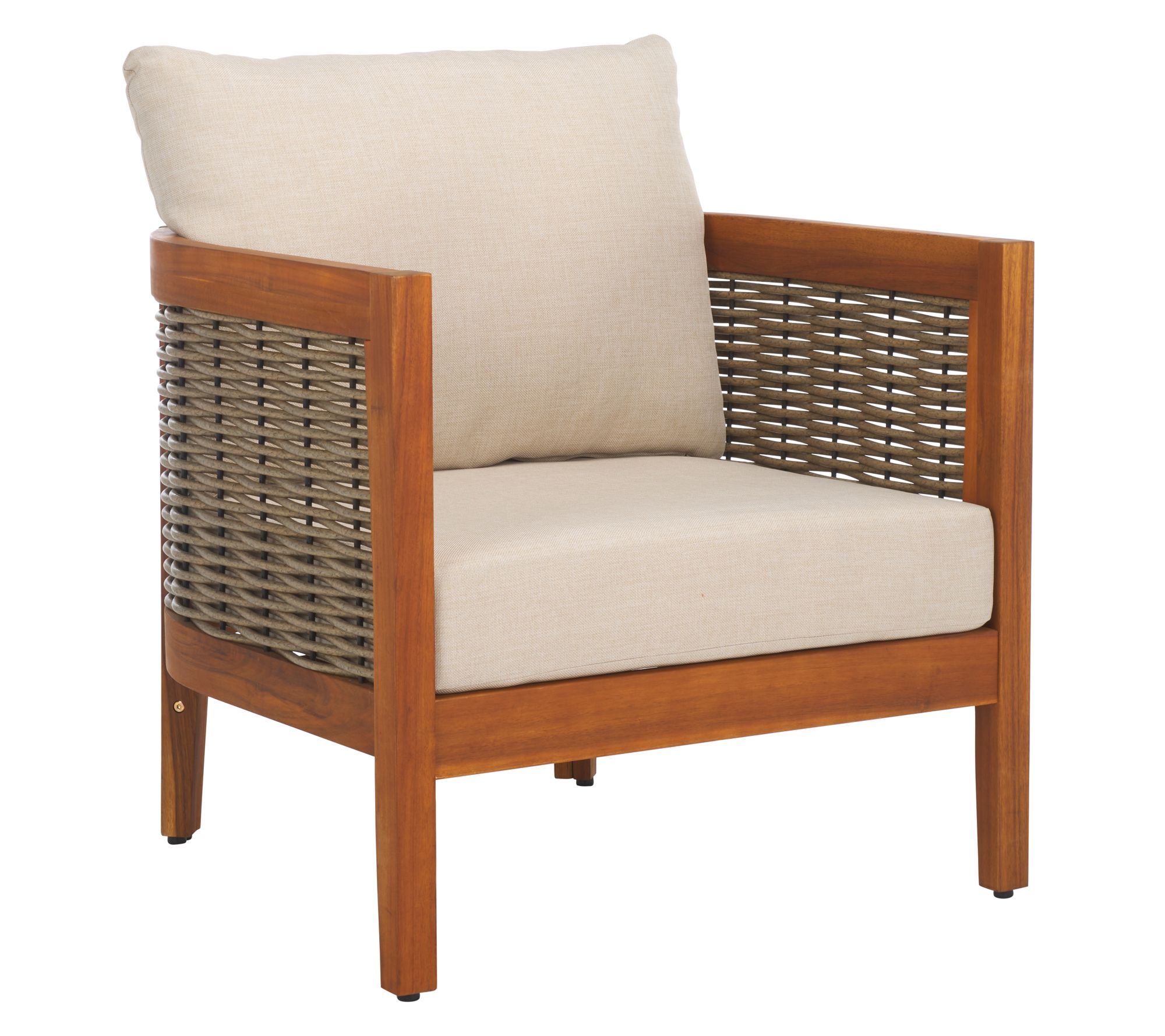 Safavieh Set of 2 Amanda Chairs - QVC.com