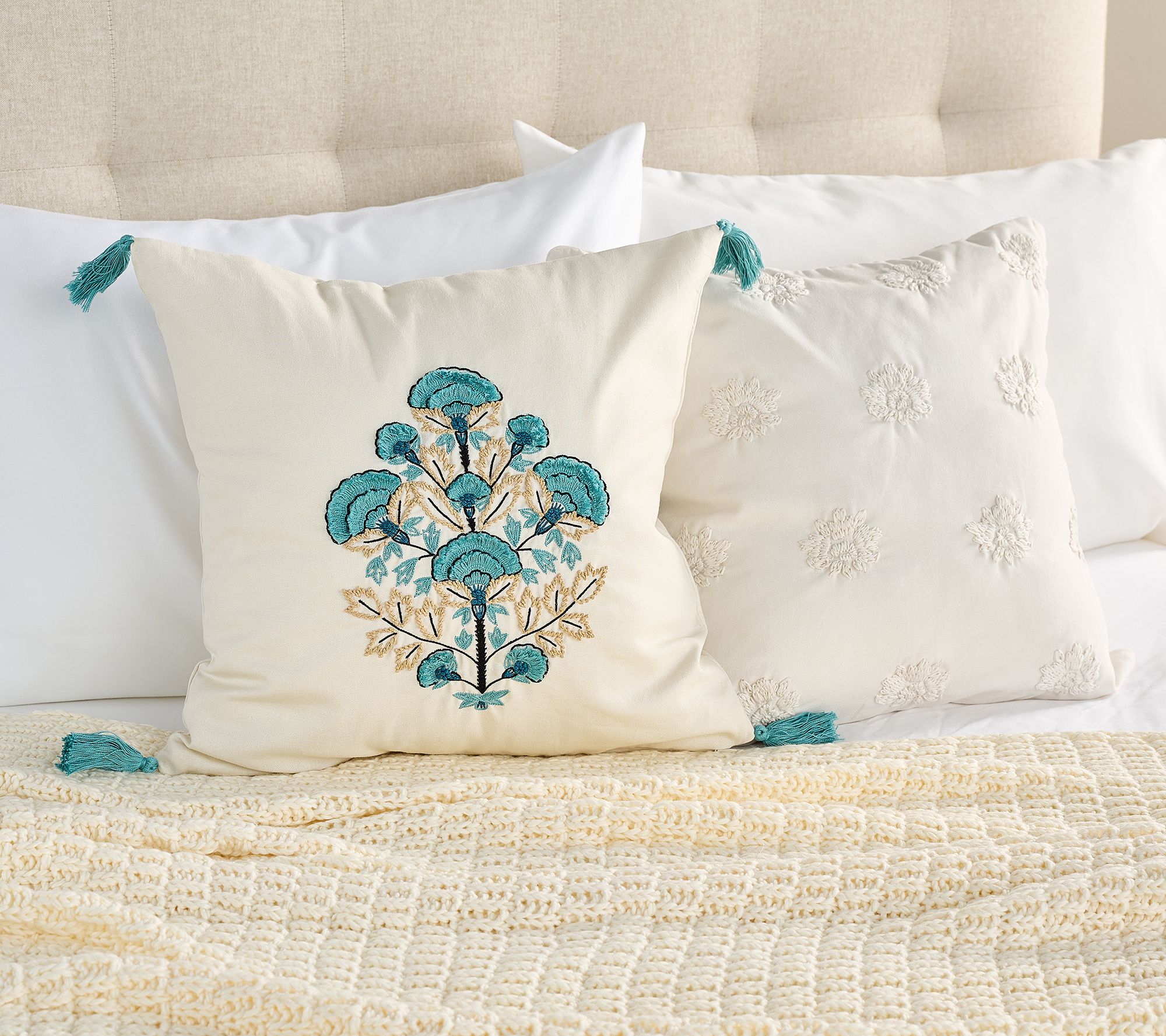 "As Is" Home Reflections Set of 2 Decorative Pillows - QVC.com
