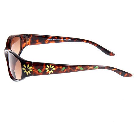 Weeding Glasses Bifocal Sunglasses with Case - QVC.com