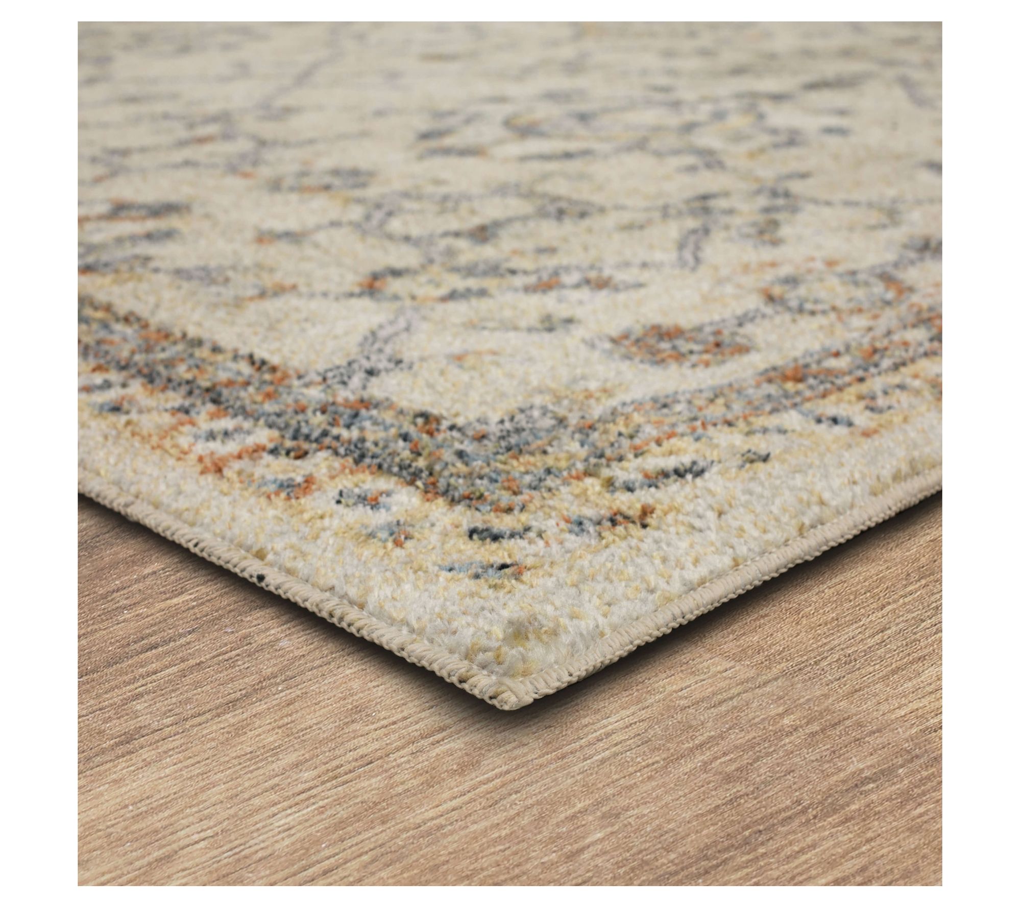 Mohawk Home Theseus Cream 5' 3" X 8' Area Rug - QVC.com