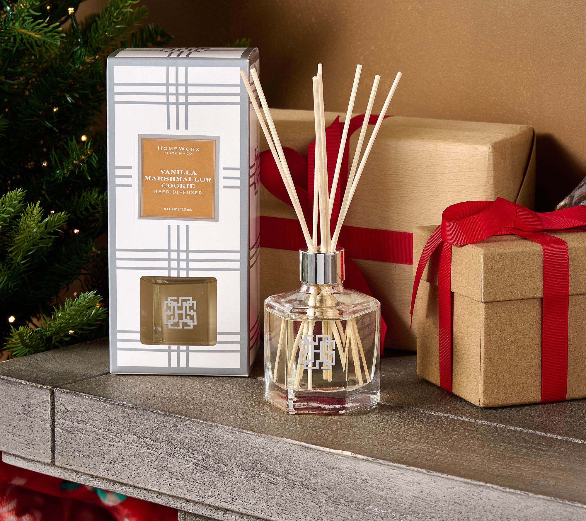 "As Is" HomeWorx by Slatkin + Co. S/2 Vanilla Reed Diffusers - QVC.com
