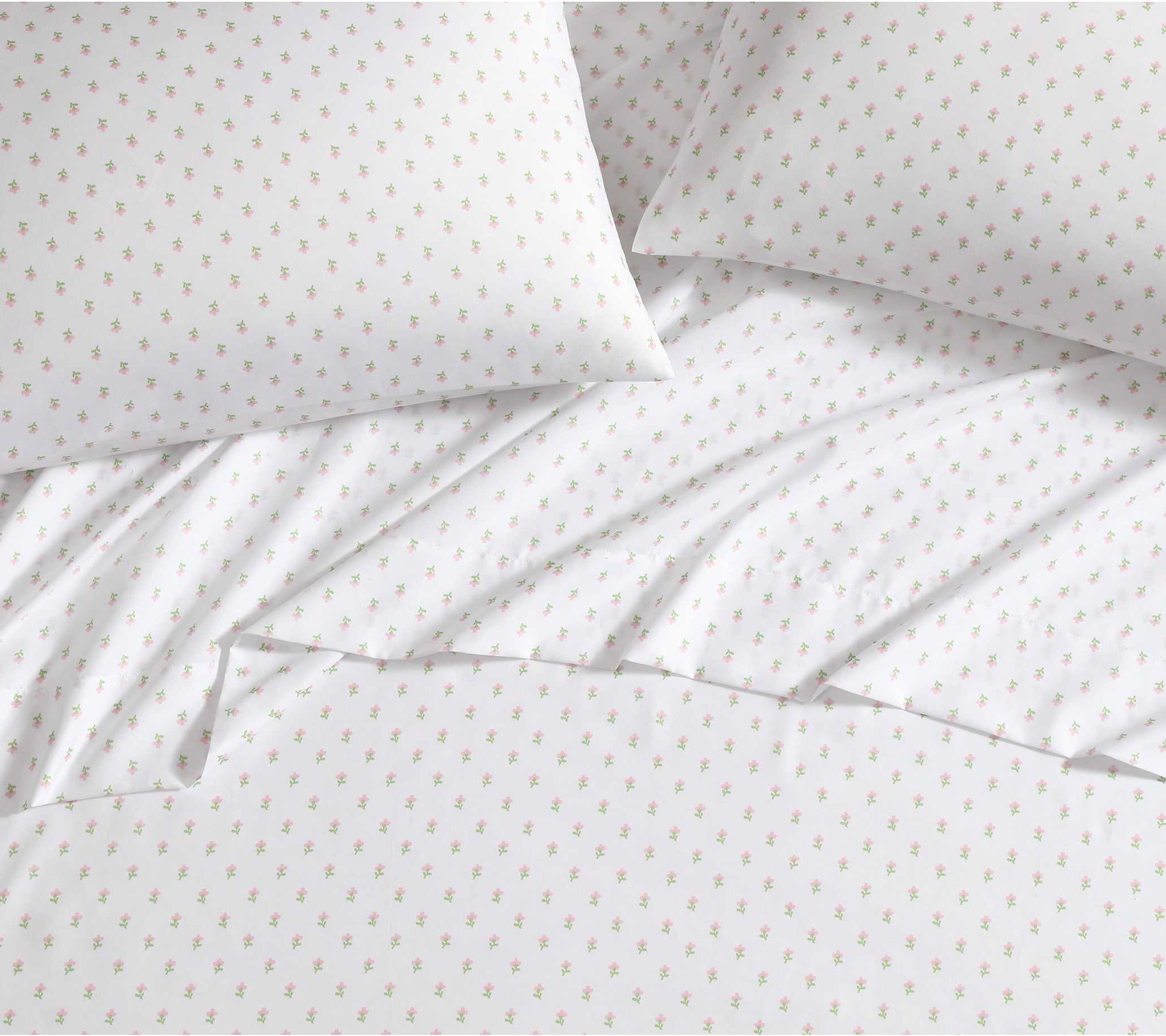 Laura Ashley Wood Violet Twin Xl Sheet Set - QVC.com