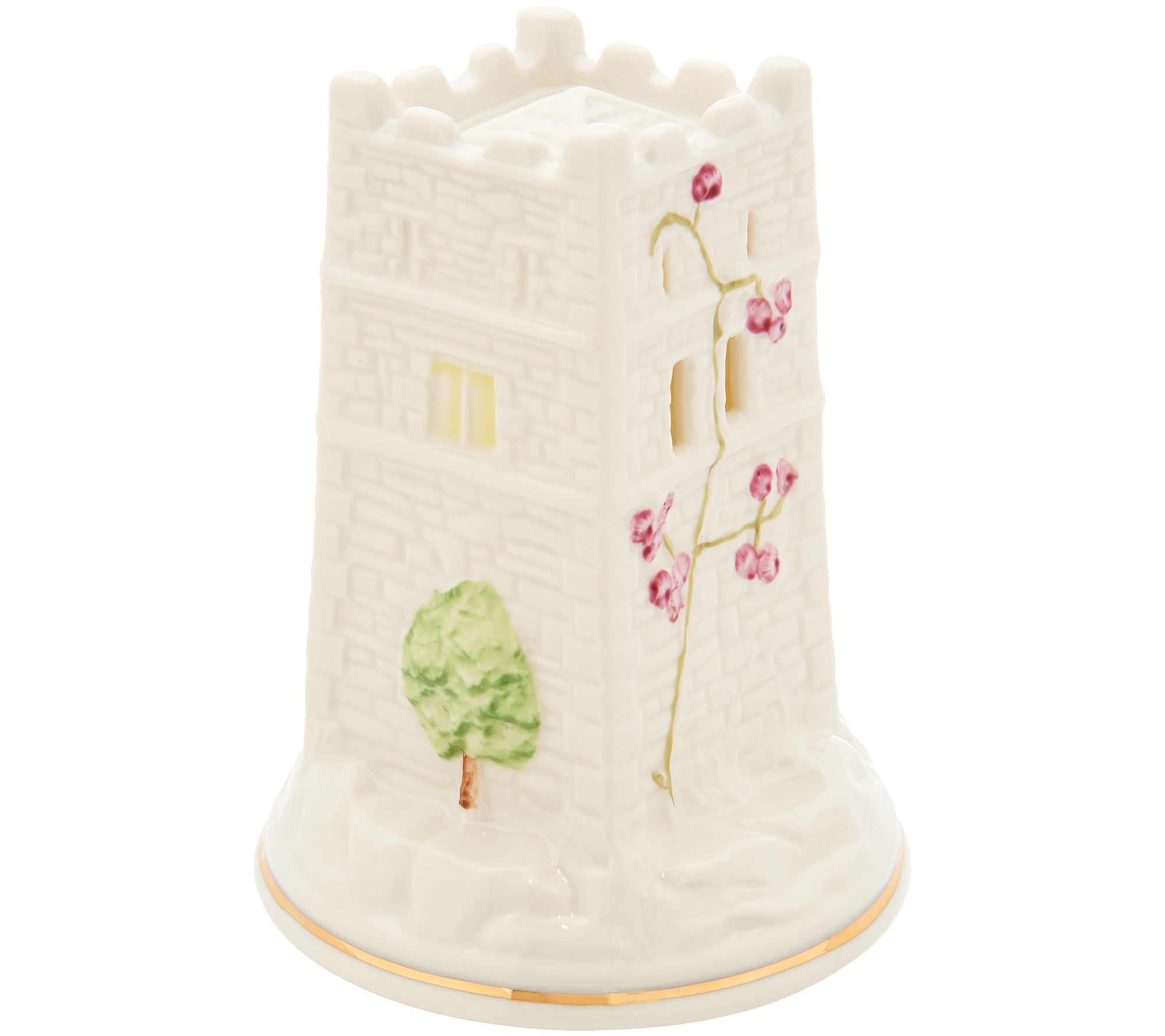 "As Is" Belleek Light Up LED Irish Village - QVC.com