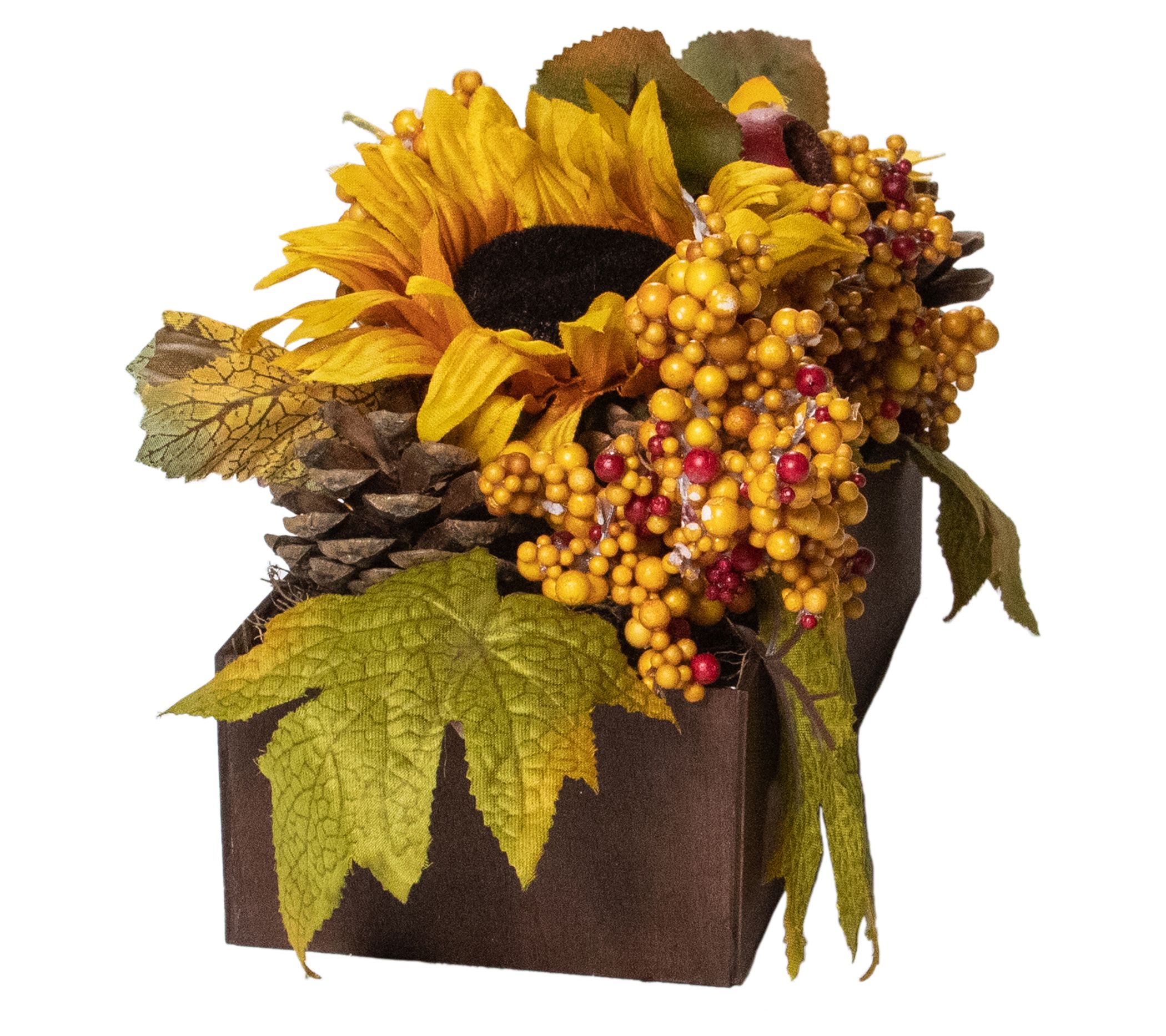 Northlight Floral Arrangement - QVC.com