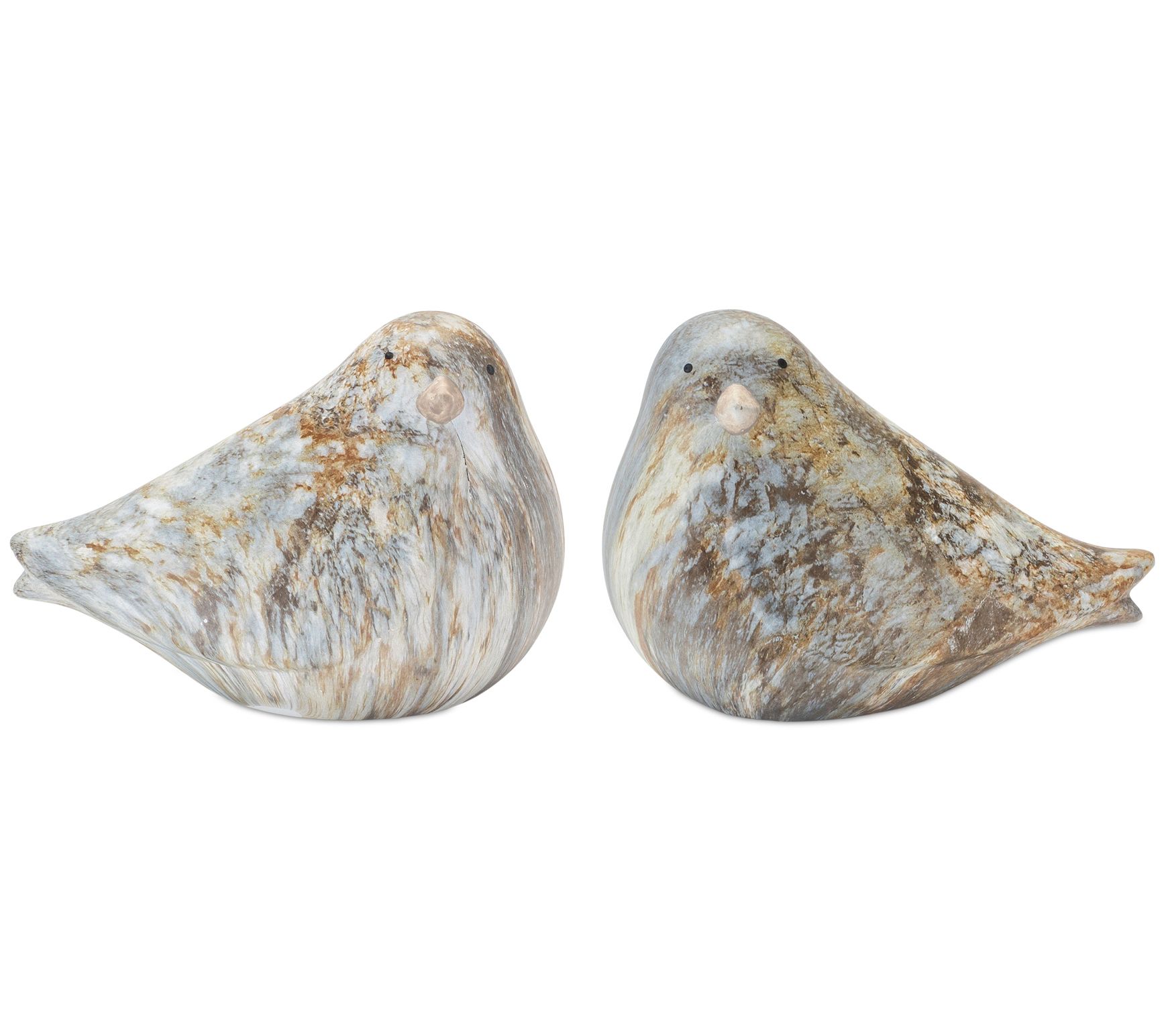 Melrose Terra Cotta Bird Tabletop Figurine (Set of 2) - QVC.com