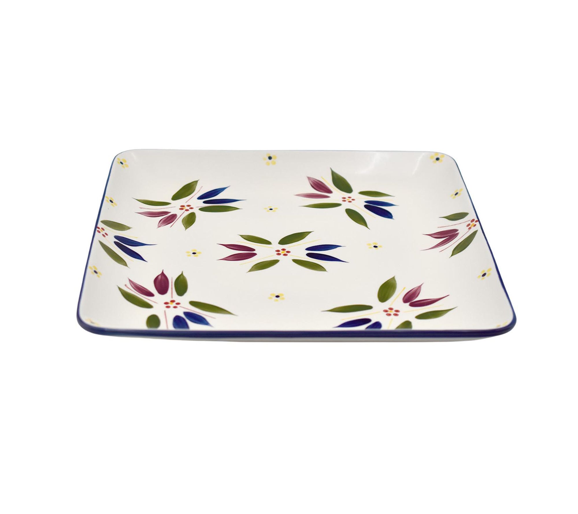 Temp-tations Old World 14" Square Platter - QVC.com