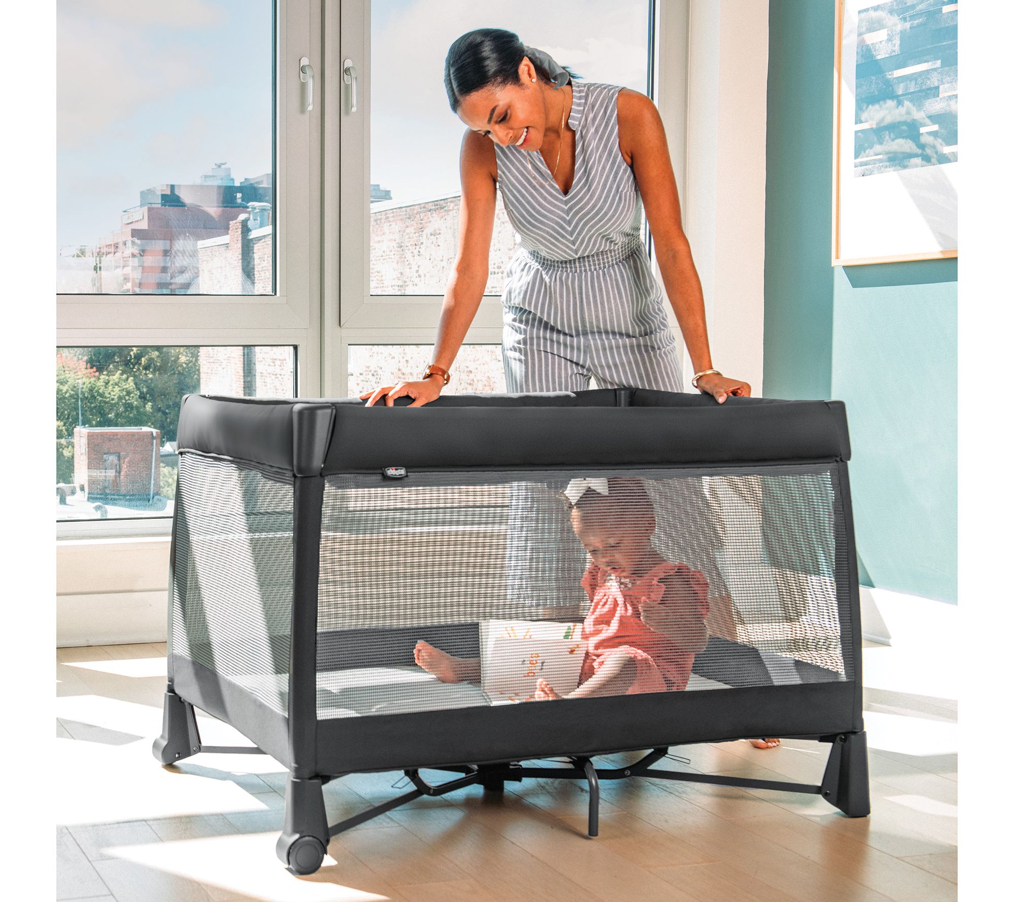 Chicco Dash Instant Setup Playard - QVC.com